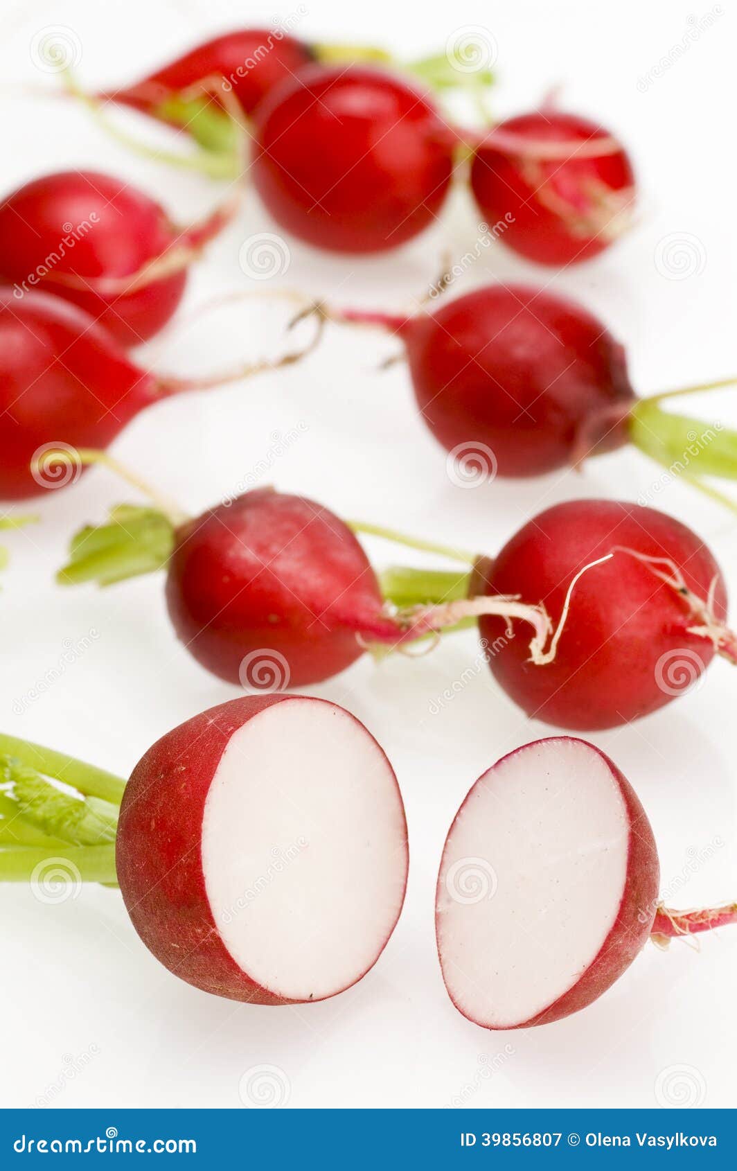 Fresh radishes stock image. Image of organic, healthy - 39856807
