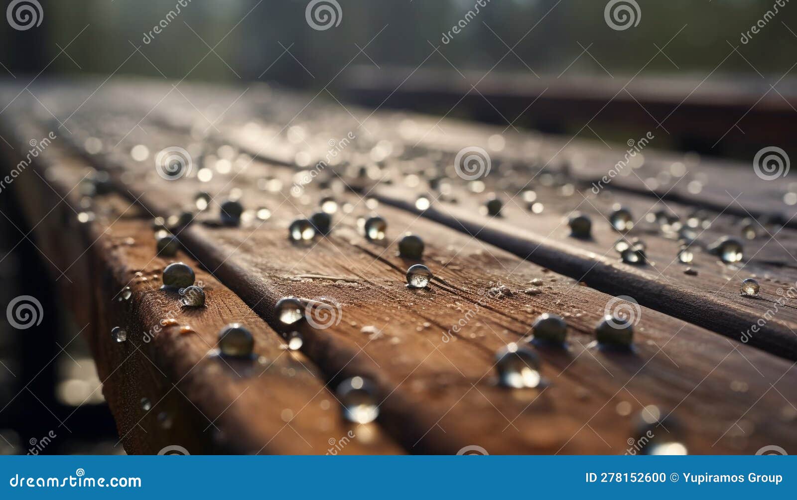 Fresh Raindrop on Leaf, Nature Abstract Beauty Generated by AI Stock ...