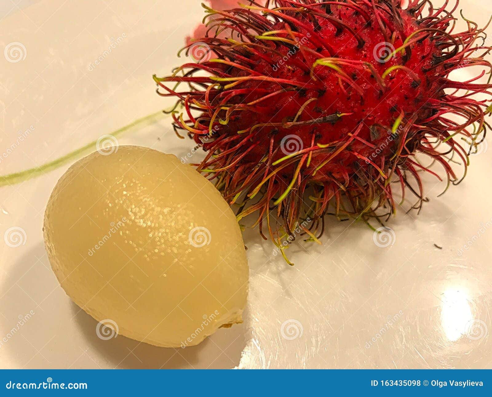 Fresh Rambutan Sweet Delicious Fruit Stock Photo - Image of freshness ...