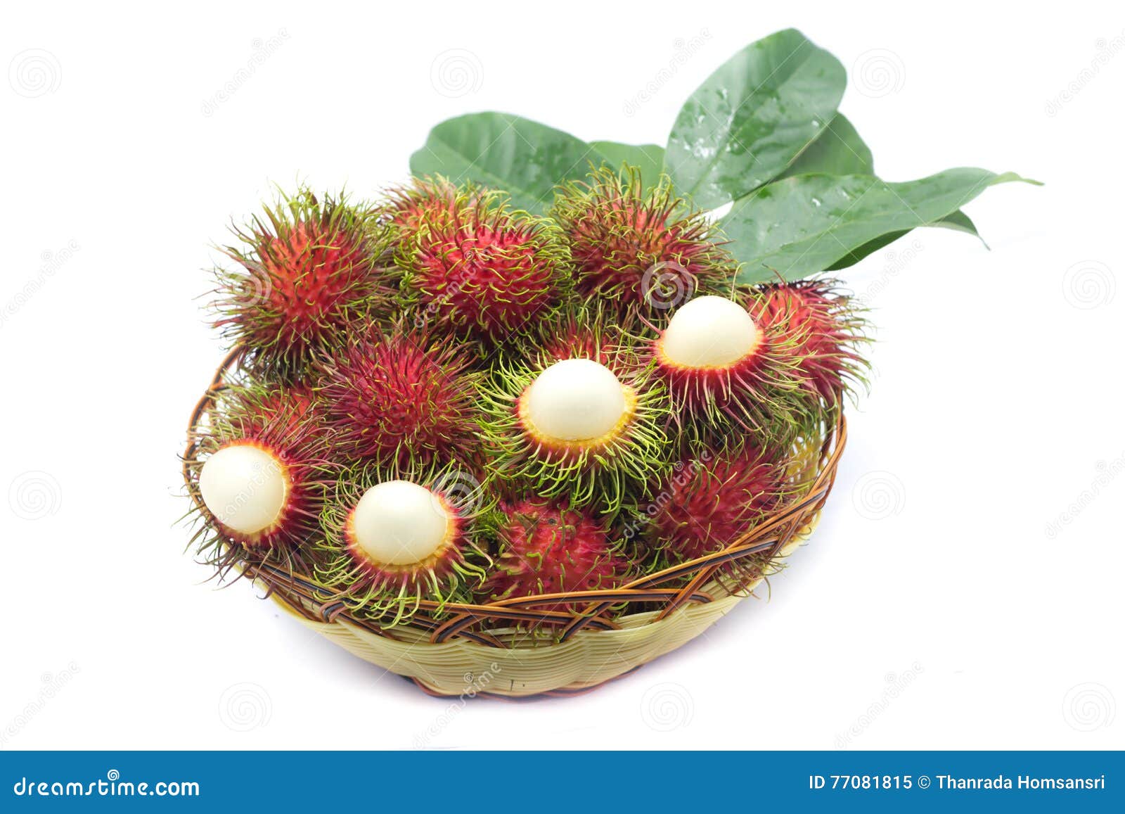 Fresh Rambutan stock image. Image of healthy, ingredient - 77081815