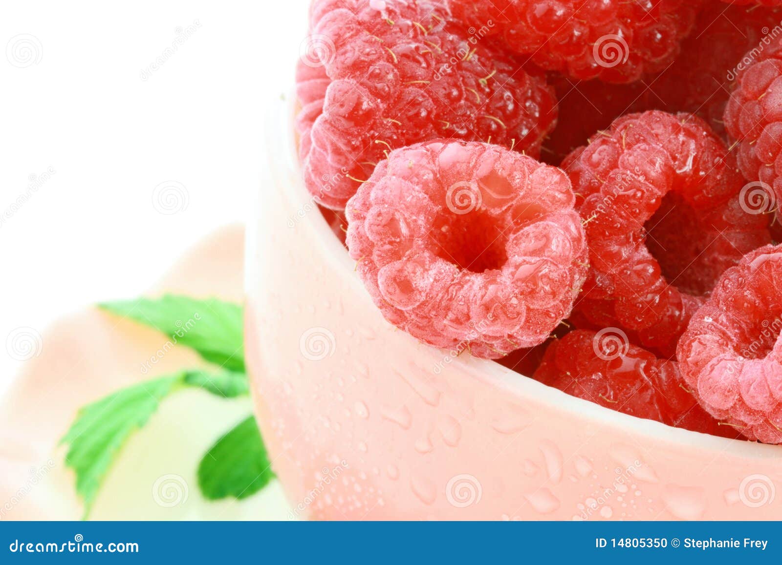 Fresh Raspberries stock photo. Image of lush, background - 14805350