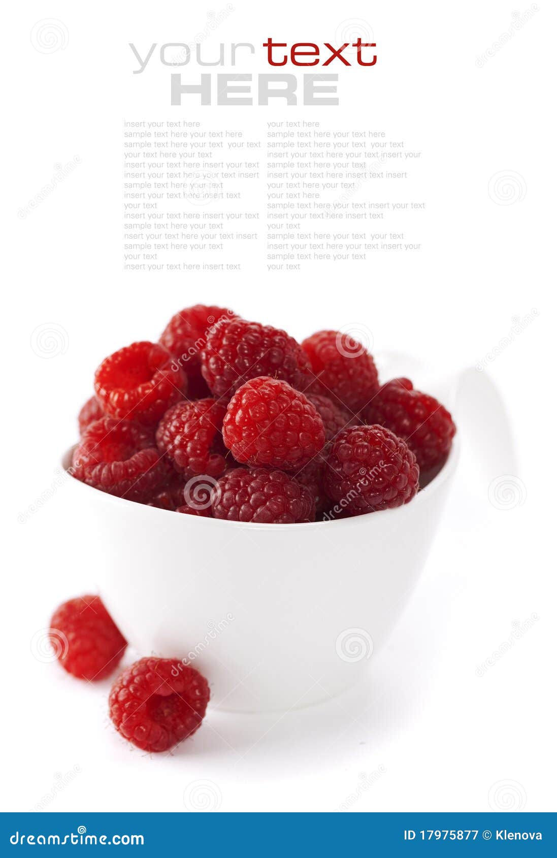 Fresh raspberries stock image. Image of large, lush, delicious - 17975877
