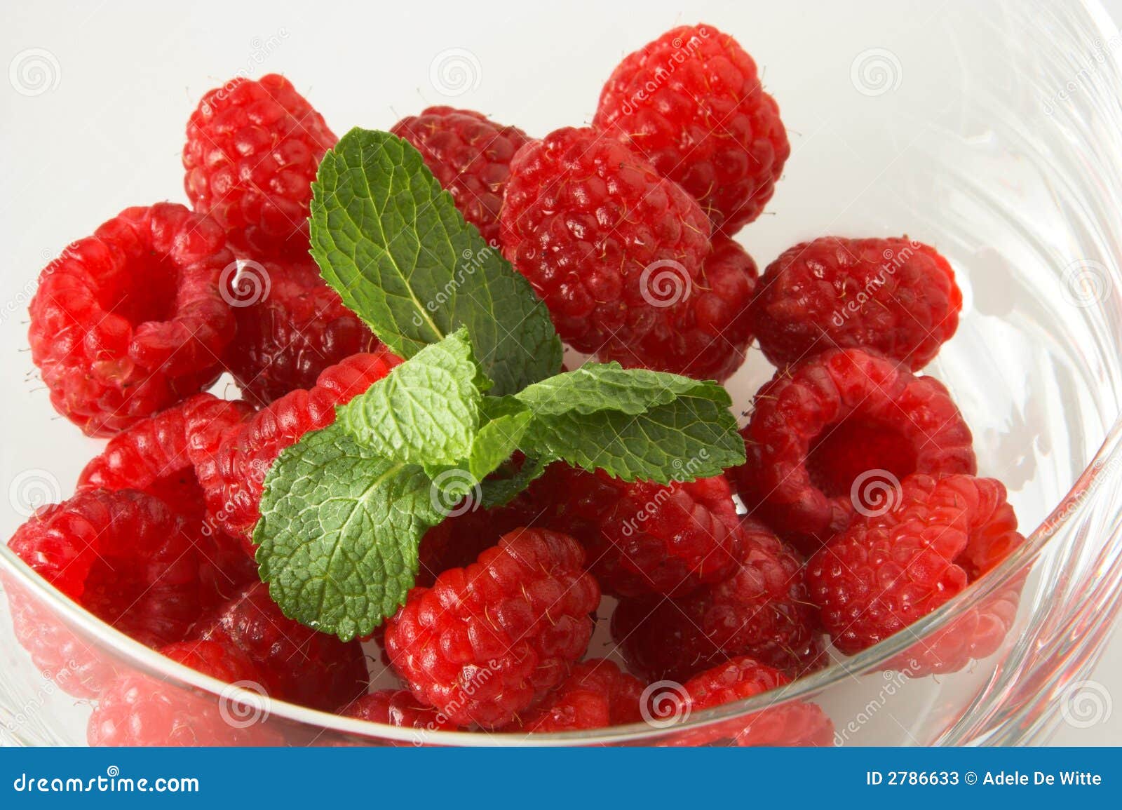 Fresh raspberries stock image. Image of colorful, healthy - 2786633
