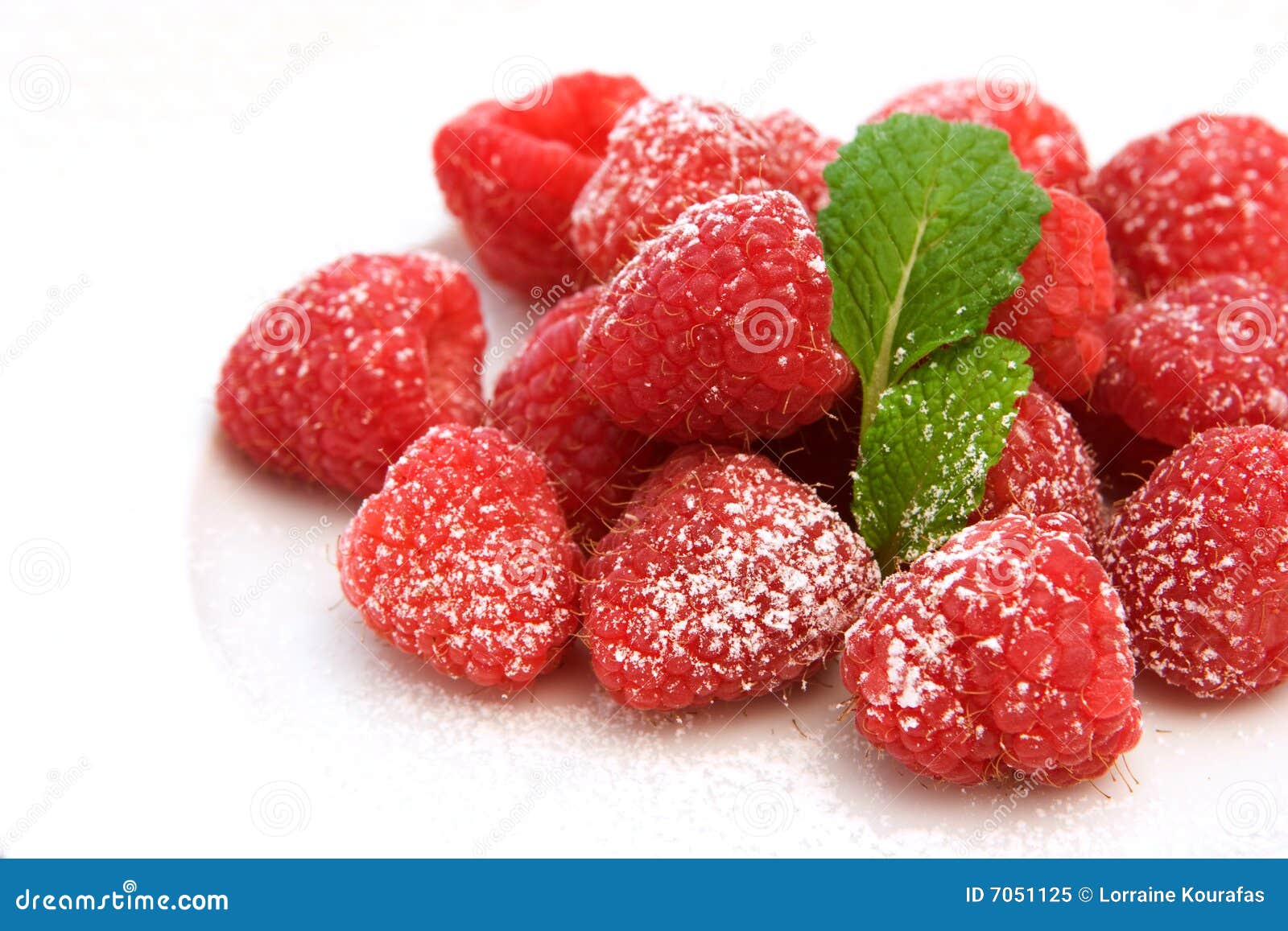 Fresh raspberries stock image. Image of vitamin, fresh - 7051125