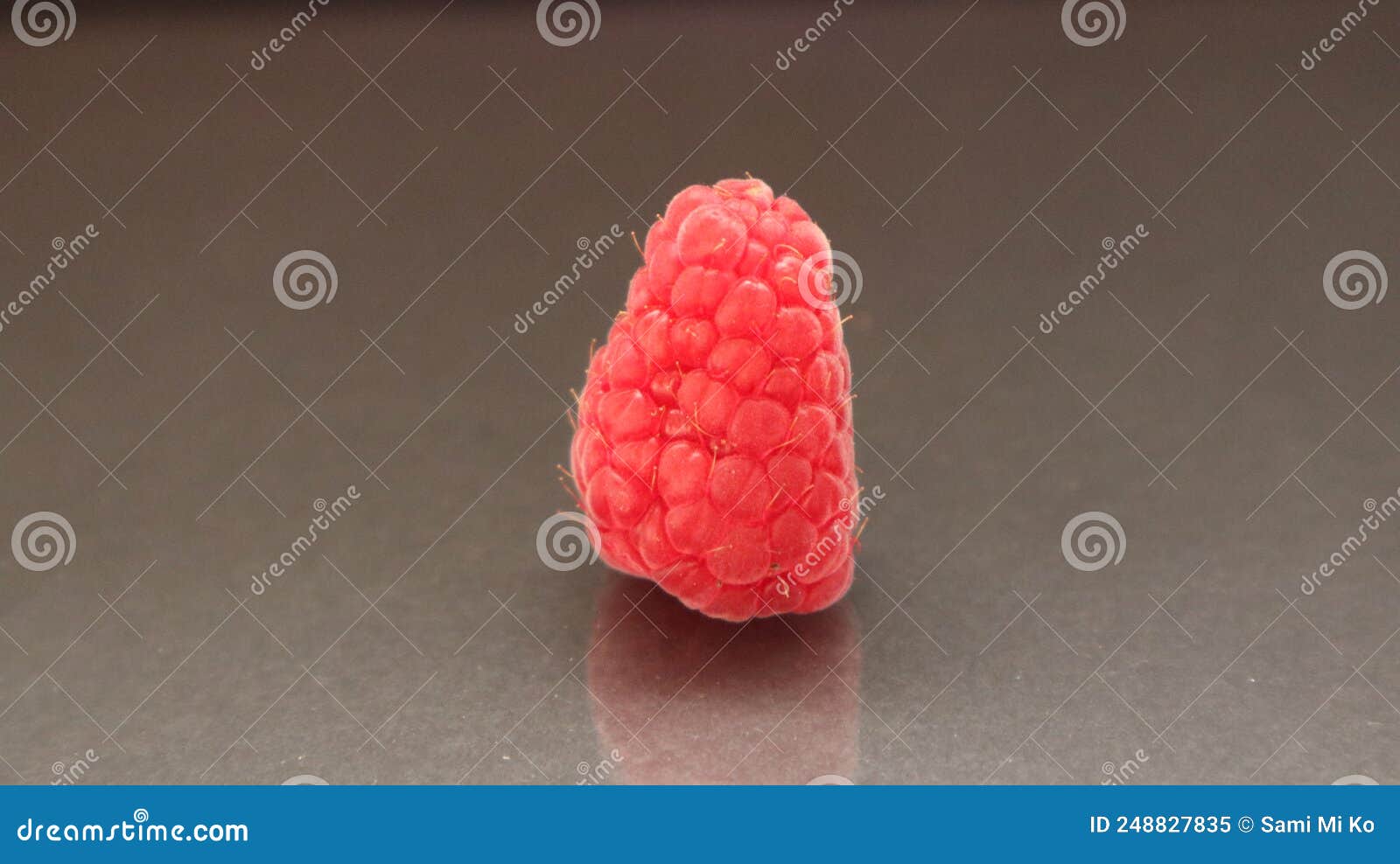 Fresh Raspberries on Black Background Stock Image - Image of nature ...