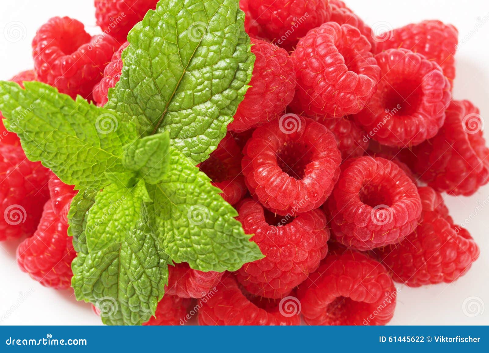 Fresh raspberries stock photo. Image of dessert, organic - 61445622