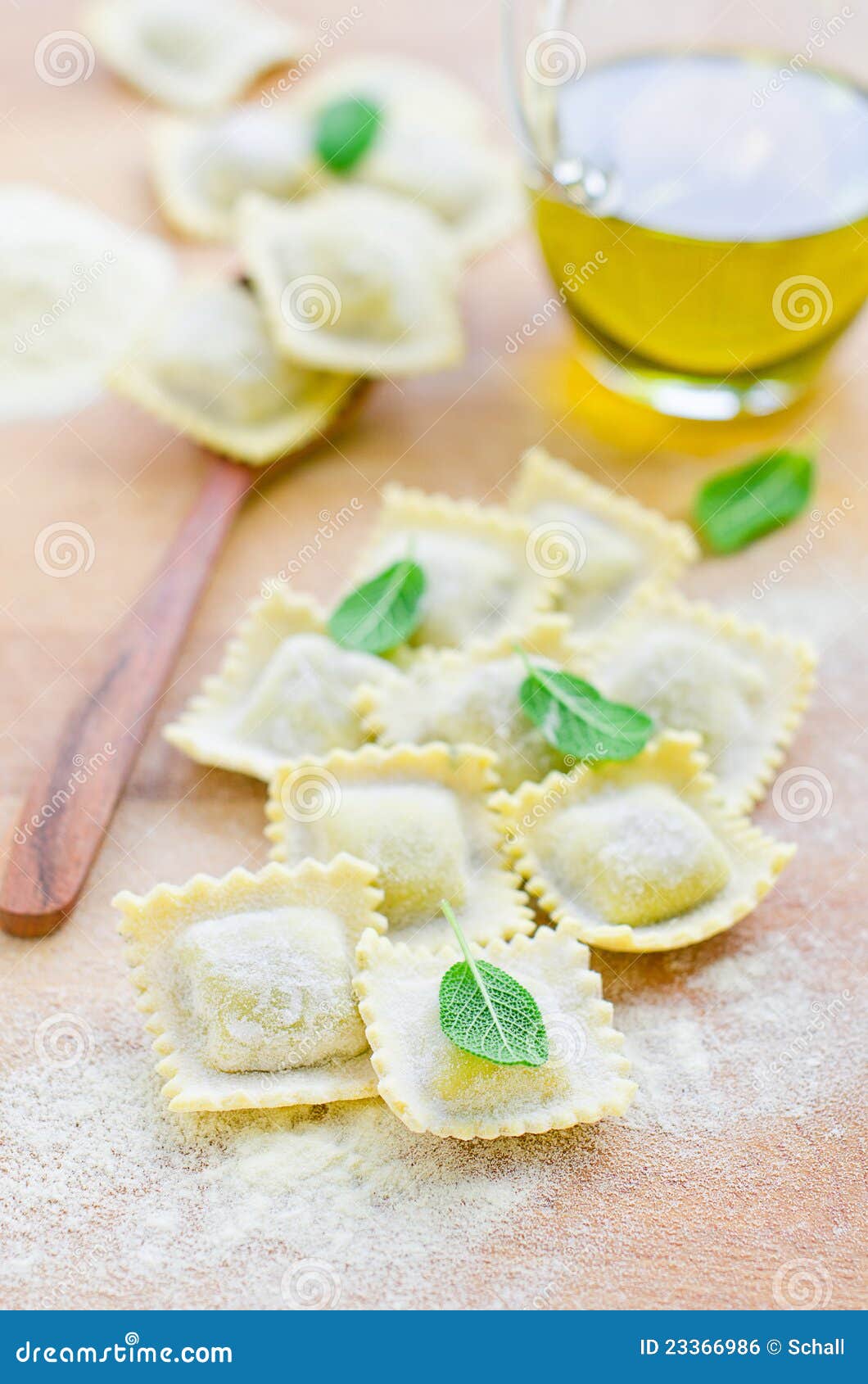 Fresh Ravioli stock photo. Image of cheese, ravioli, home - 23366986