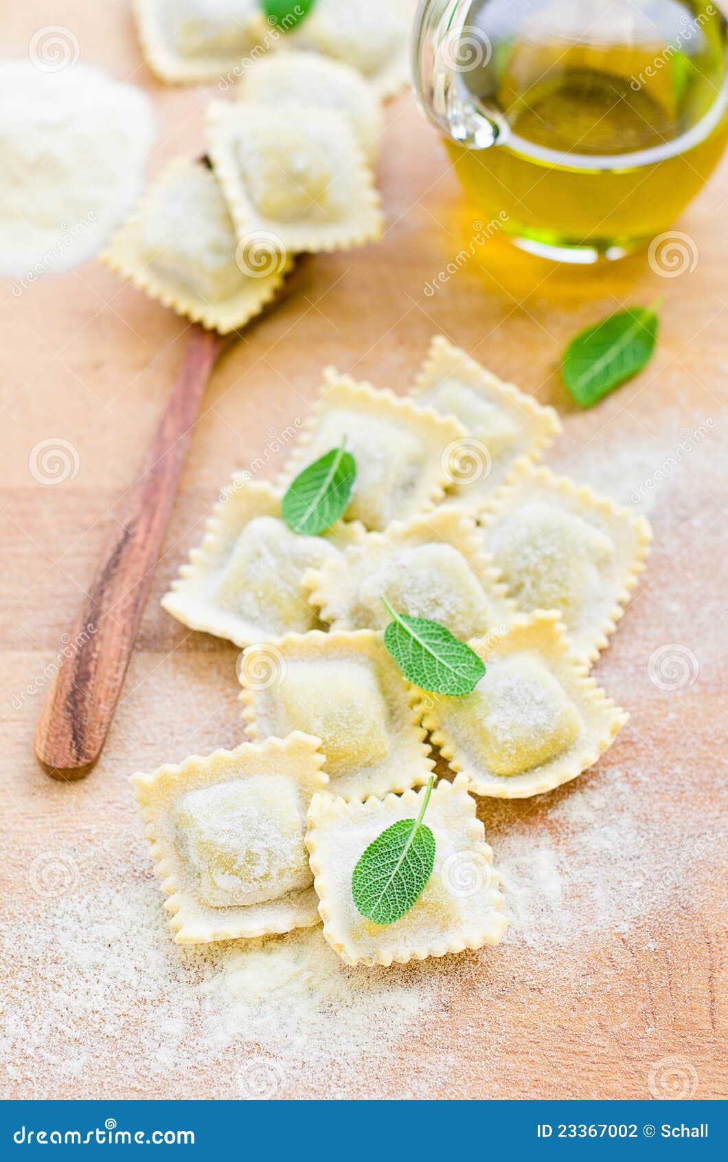 Fresh Ravioli stock photo. Image of cheese, cooking, gastronomically ...