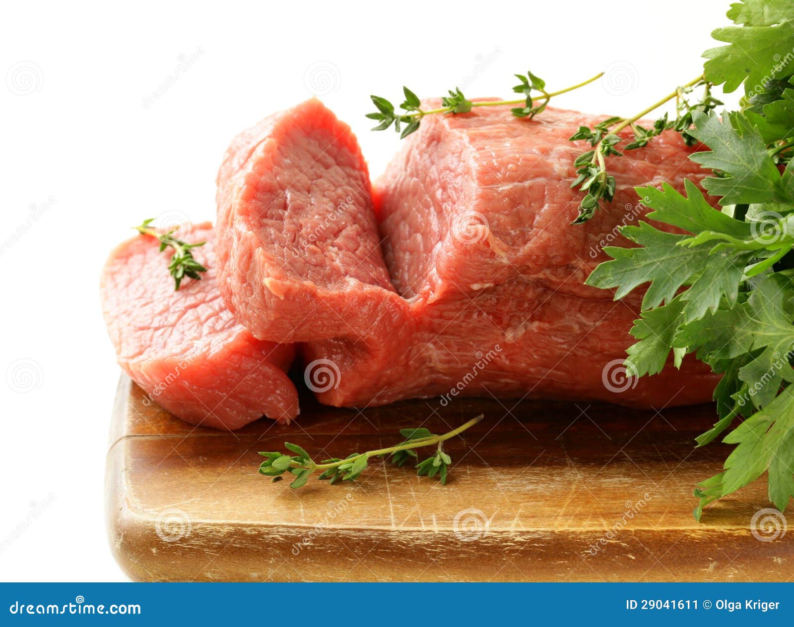 Fresh raw beef meat stock image. Image of fillet, diet - 29041611