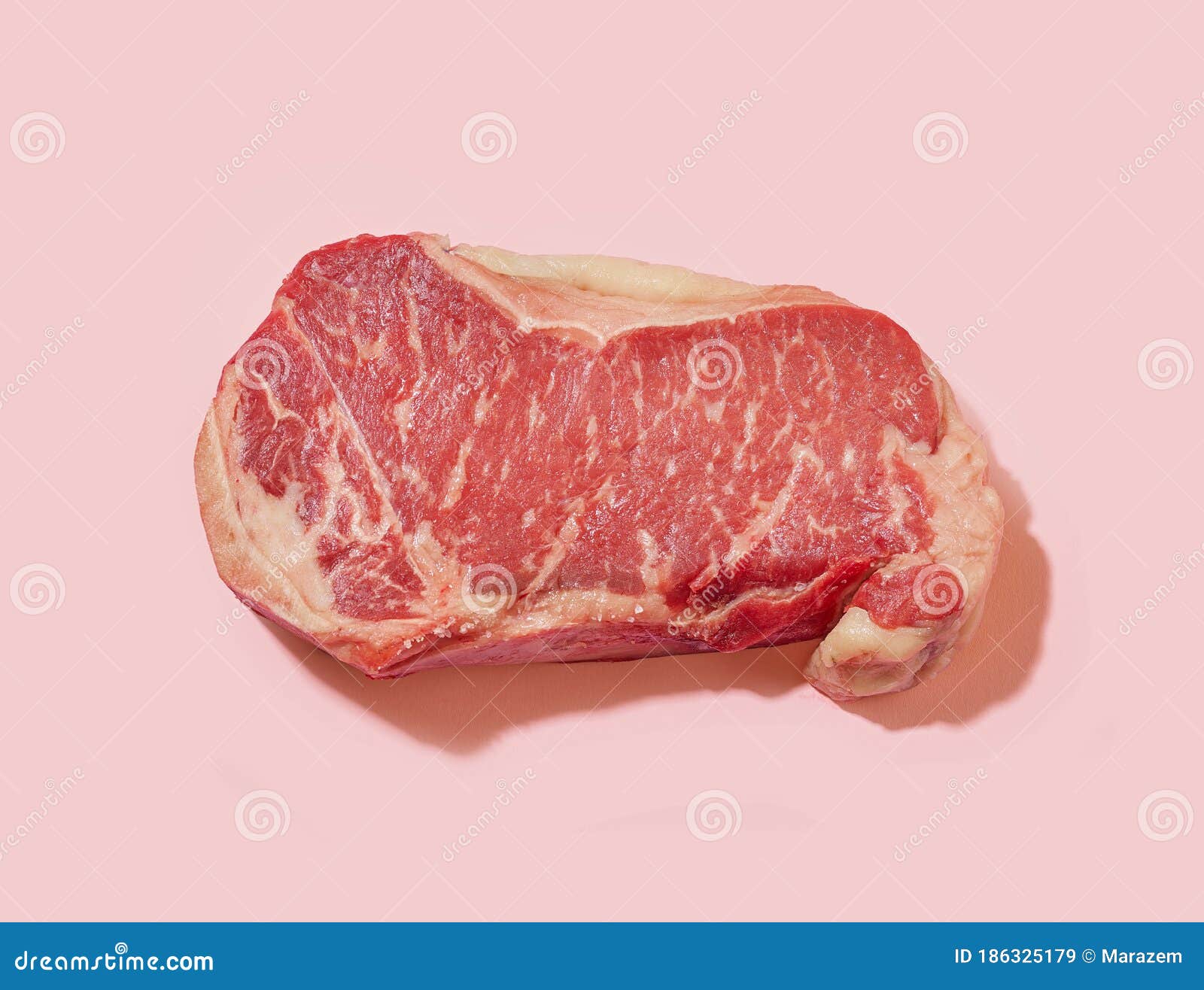 Fresh raw beef steak stock image. Image of ingredient - 186325179