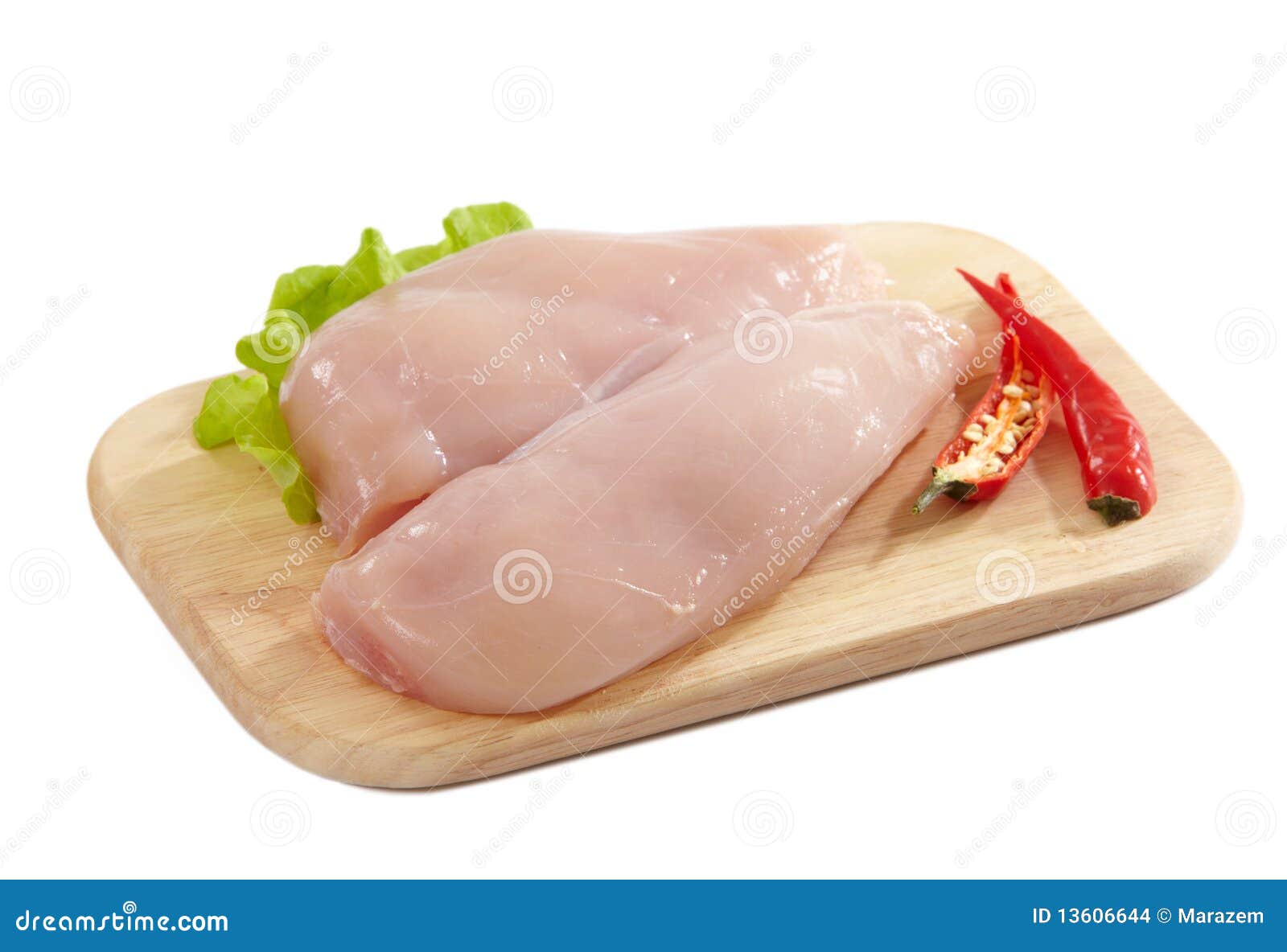 Fresh raw chicken fillets stock photo. Image of poultry - 13606644
