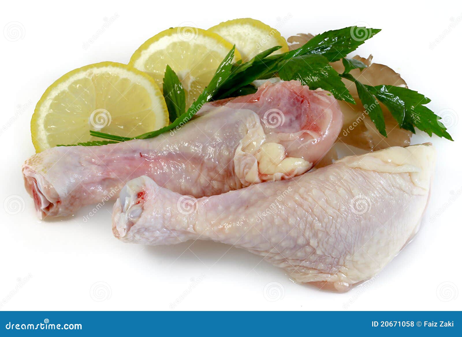 Fresh raw chicken legs stock photo. Image of fresh, preparation - 20671058