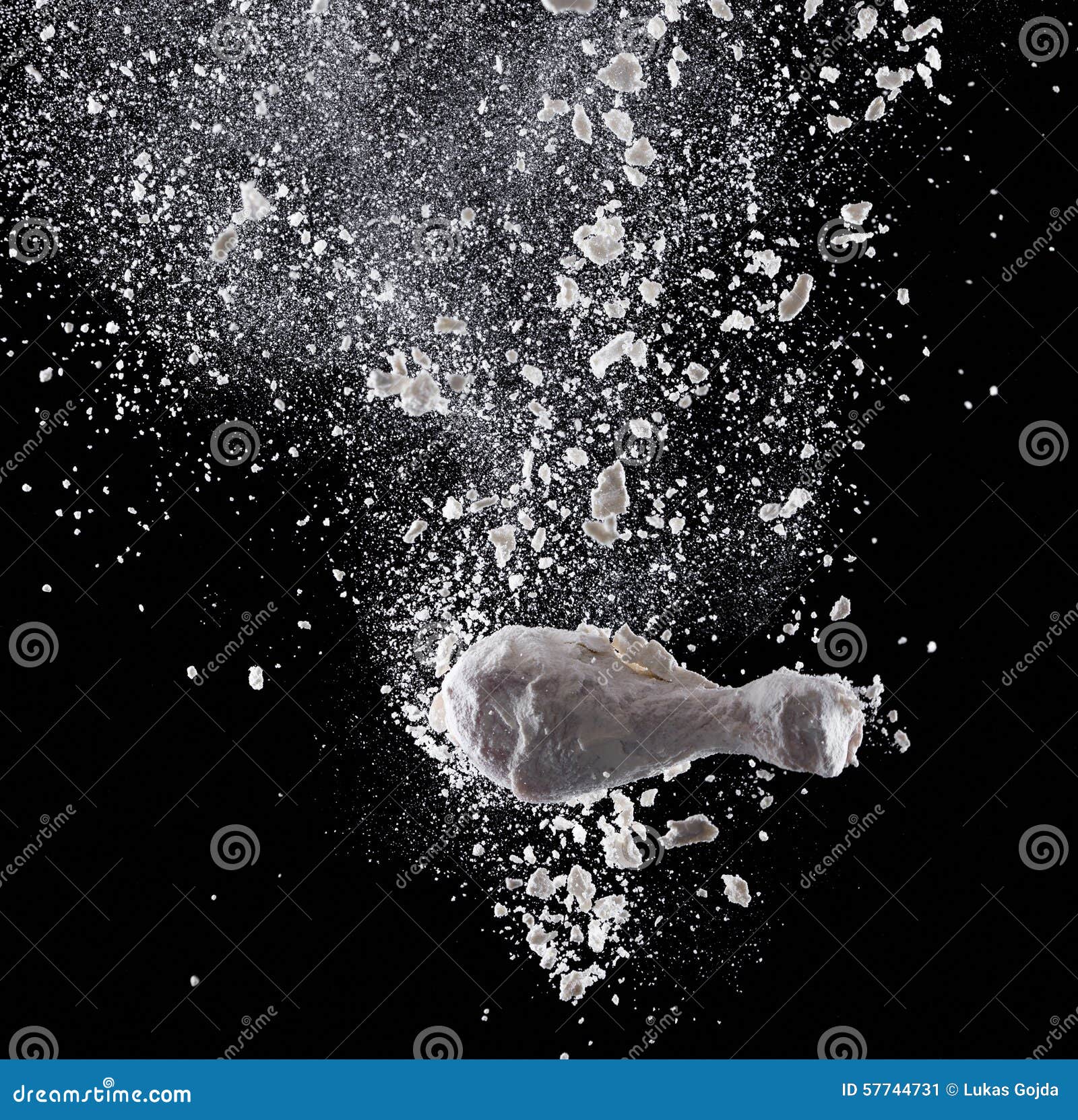 Fresh and Raw Chicken Meat in Motion. Stock Image - Image of butchery ...