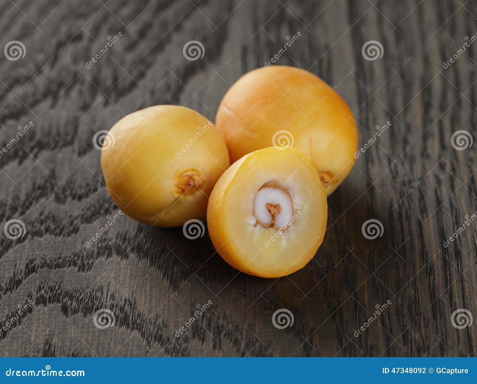 Fresh raw dates on table stock photo. Image of sweet - 47348092