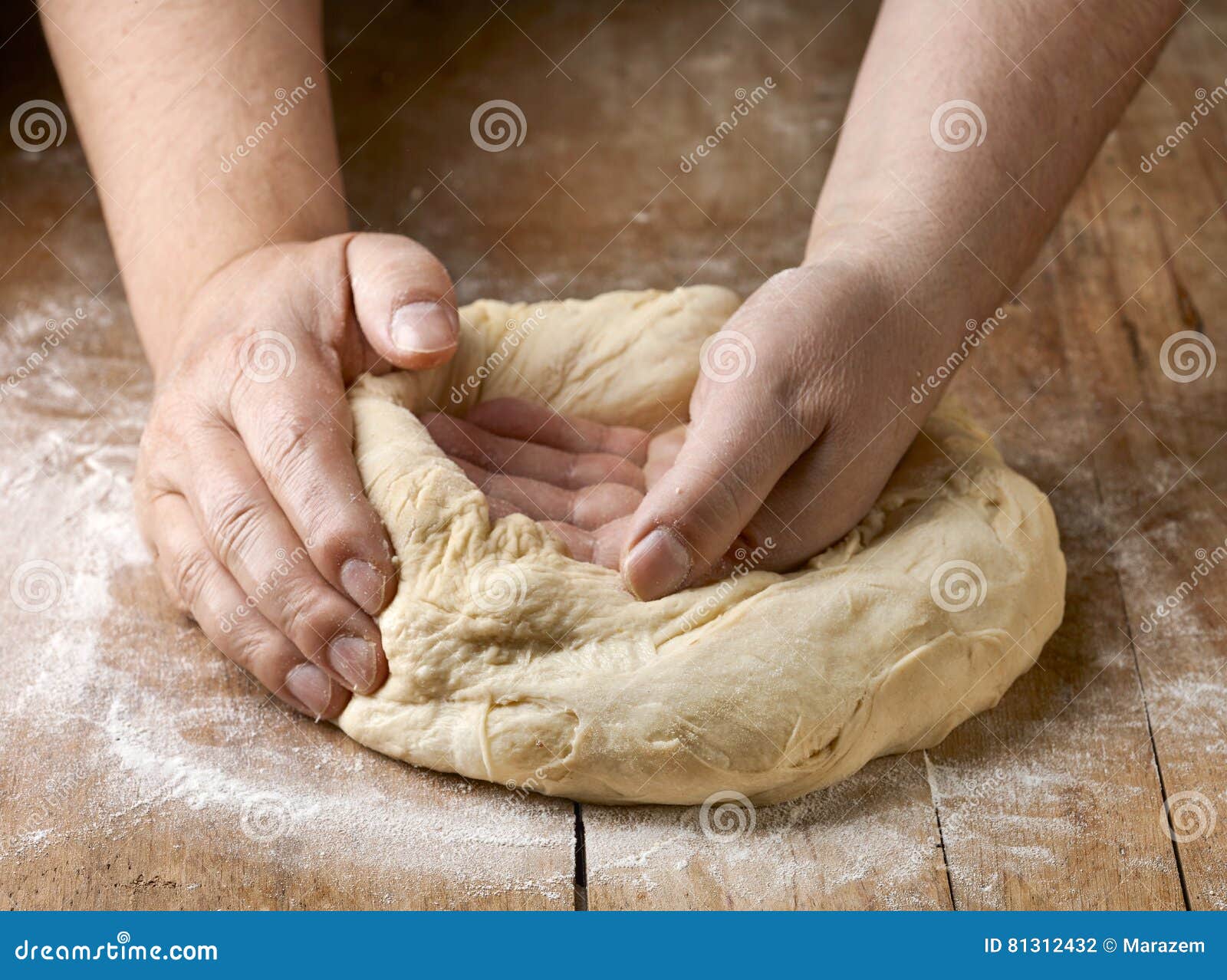 Fresh raw dough stock photo. Image of italian, ball, bakery - 81312432