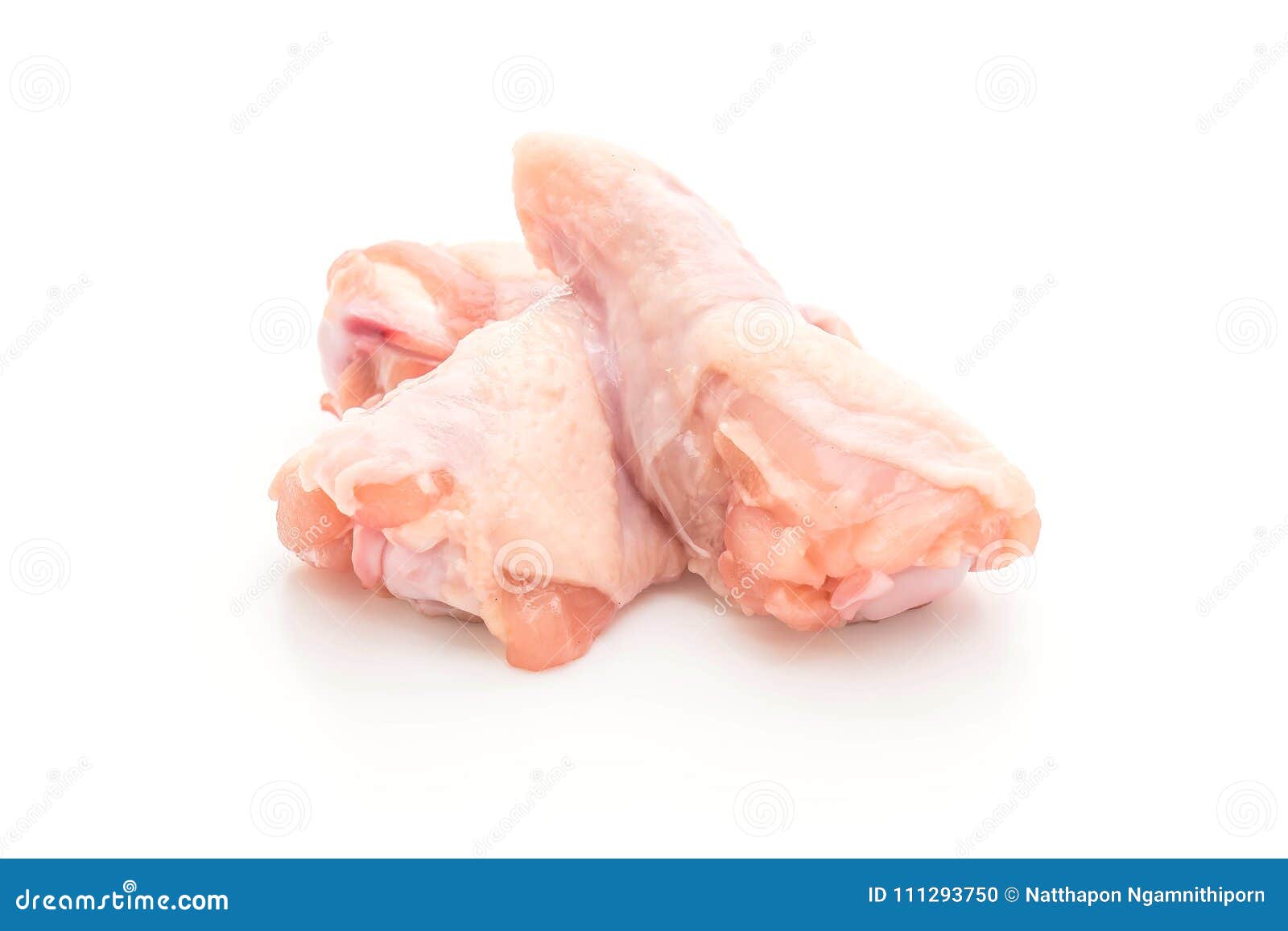 Fresh Raw Drumstick of Chicken Wing Stock Photo - Image of protein ...