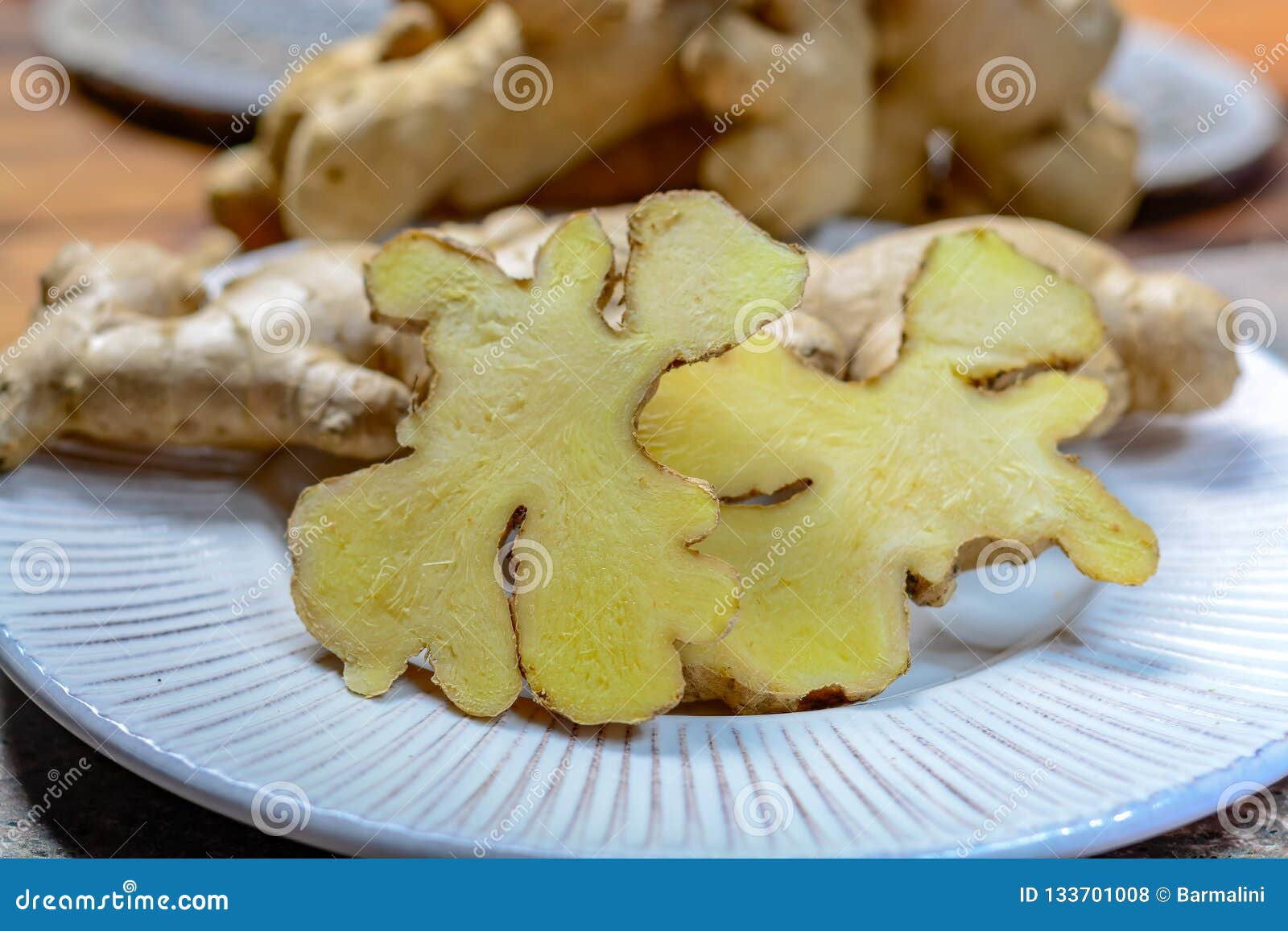 Fresh Raw Ginger Root from China Close Up Stock Photo - Image of ...