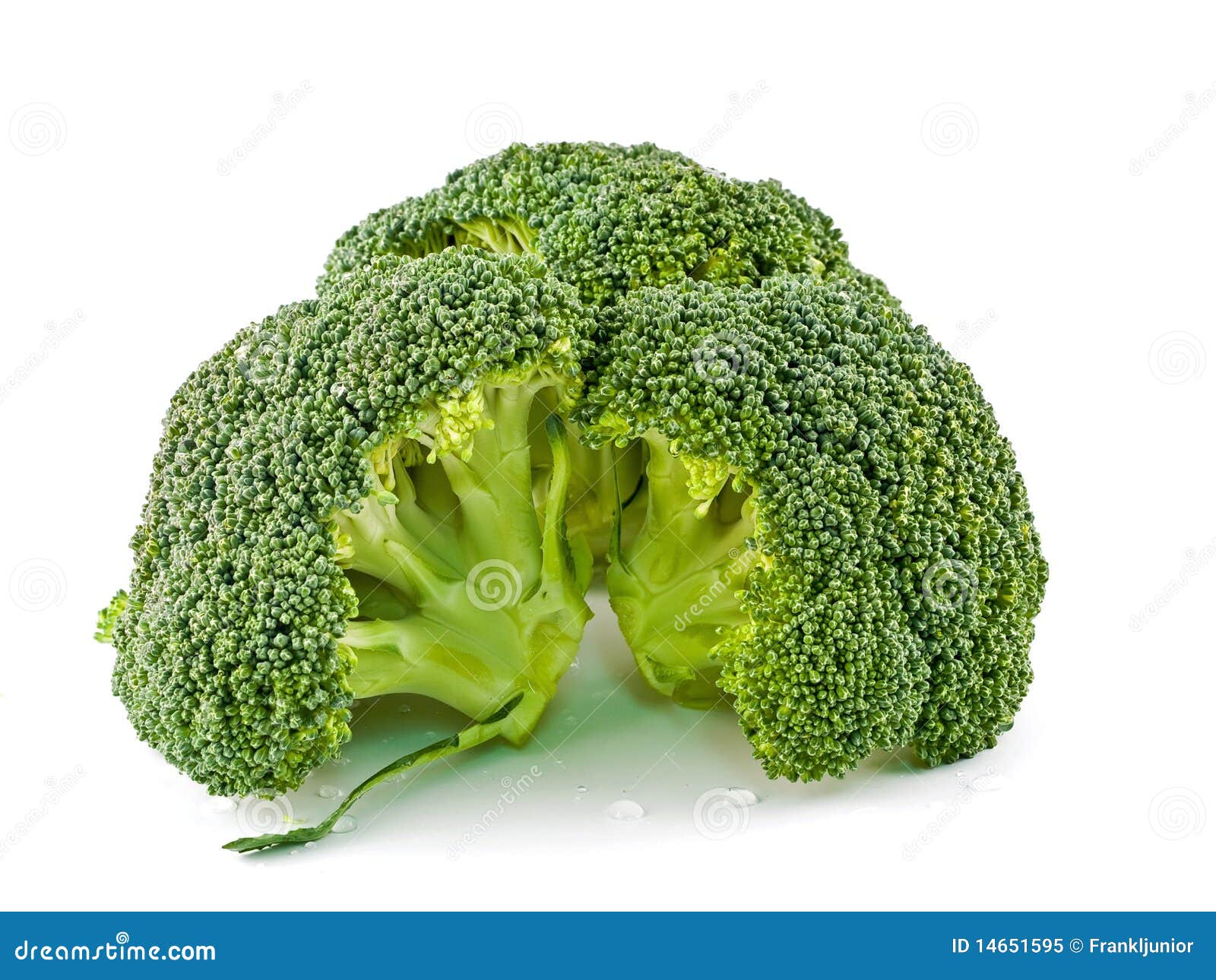 Fresh, Raw, Green Broccoli Pieces Stock Image - Image of autumn, crown ...