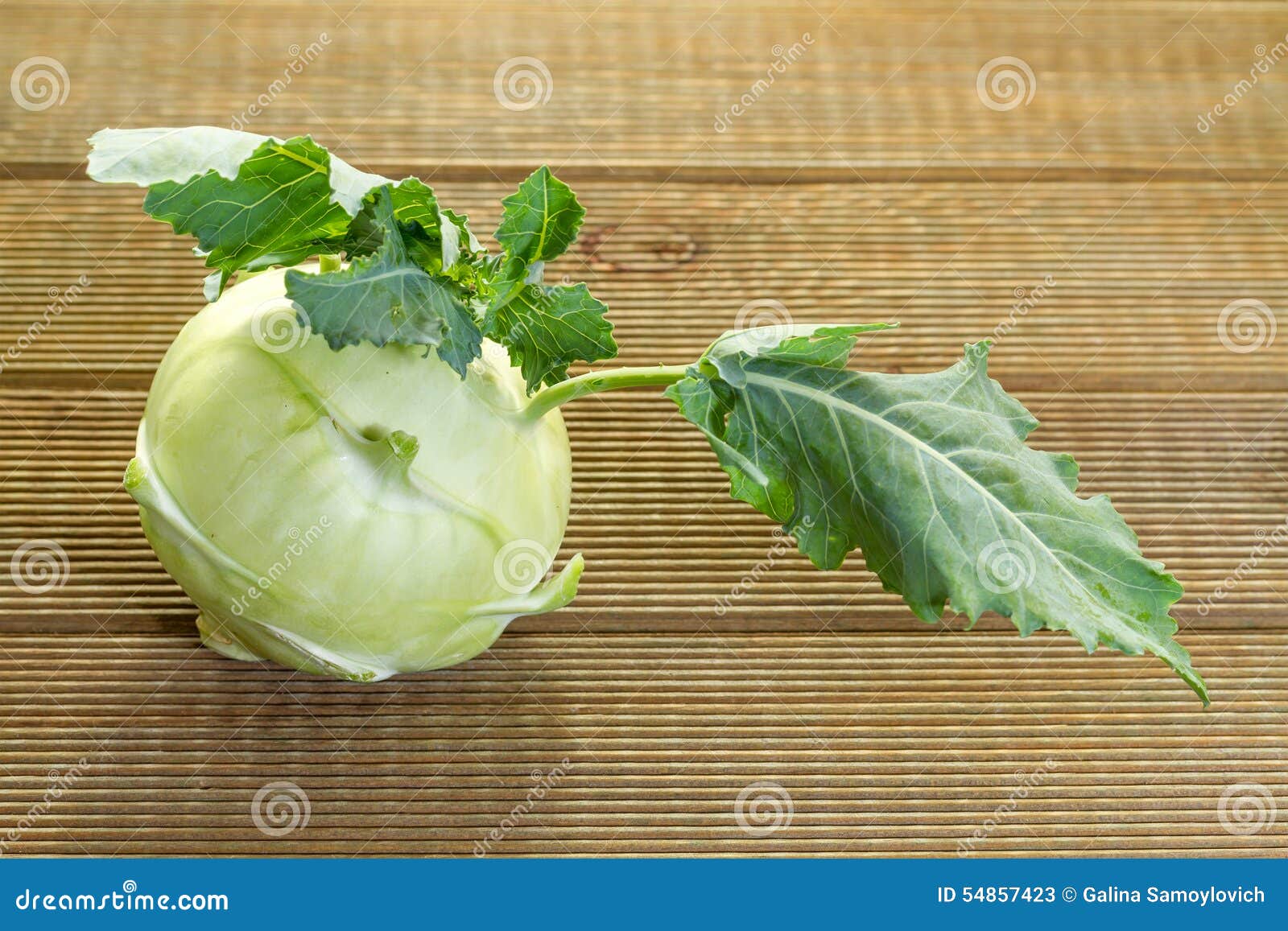 Fresh raw kohlrabi stock image. Image of salad, garden - 54857423