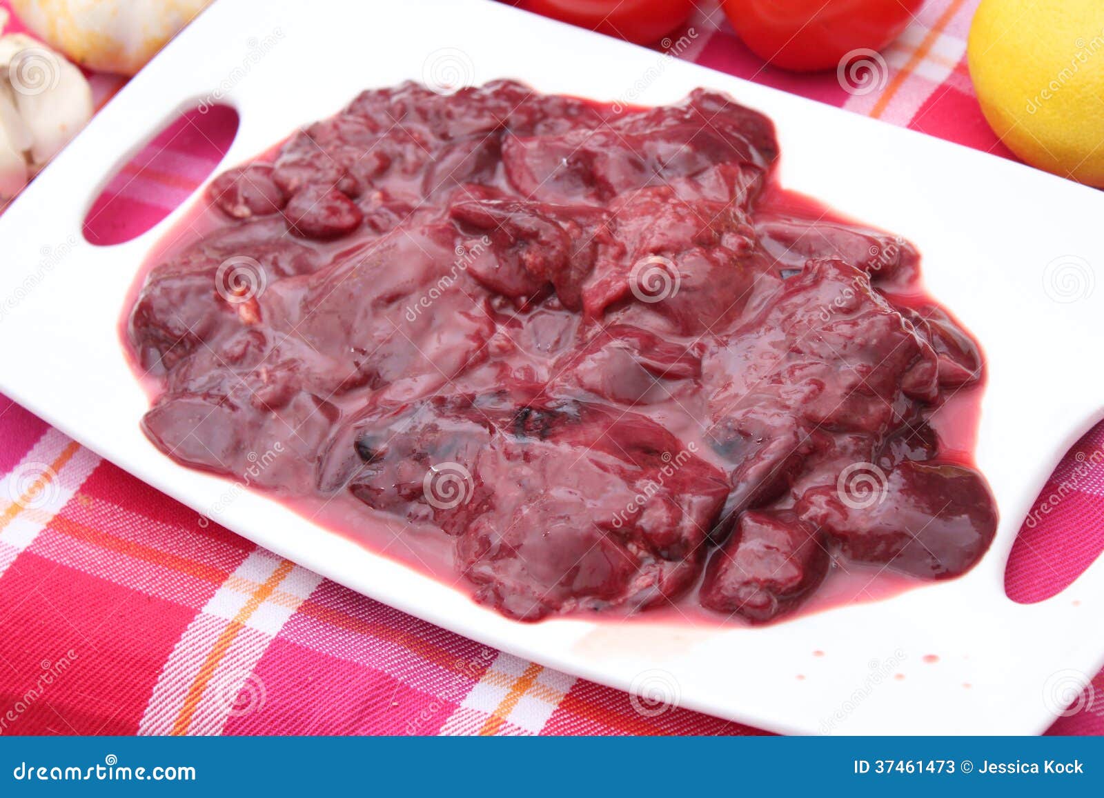 Fresh raw liver stock image. Image of meat, beef, offal - 37461473