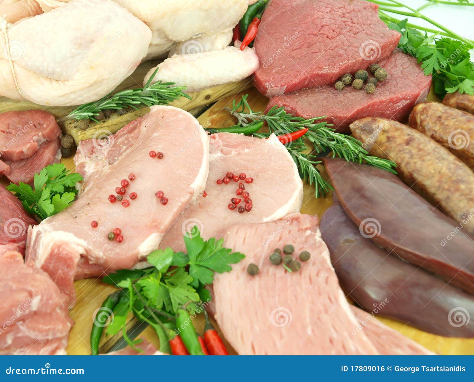 Fresh raw meat stock photo. Image of pork, uncooked, liver - 17809016