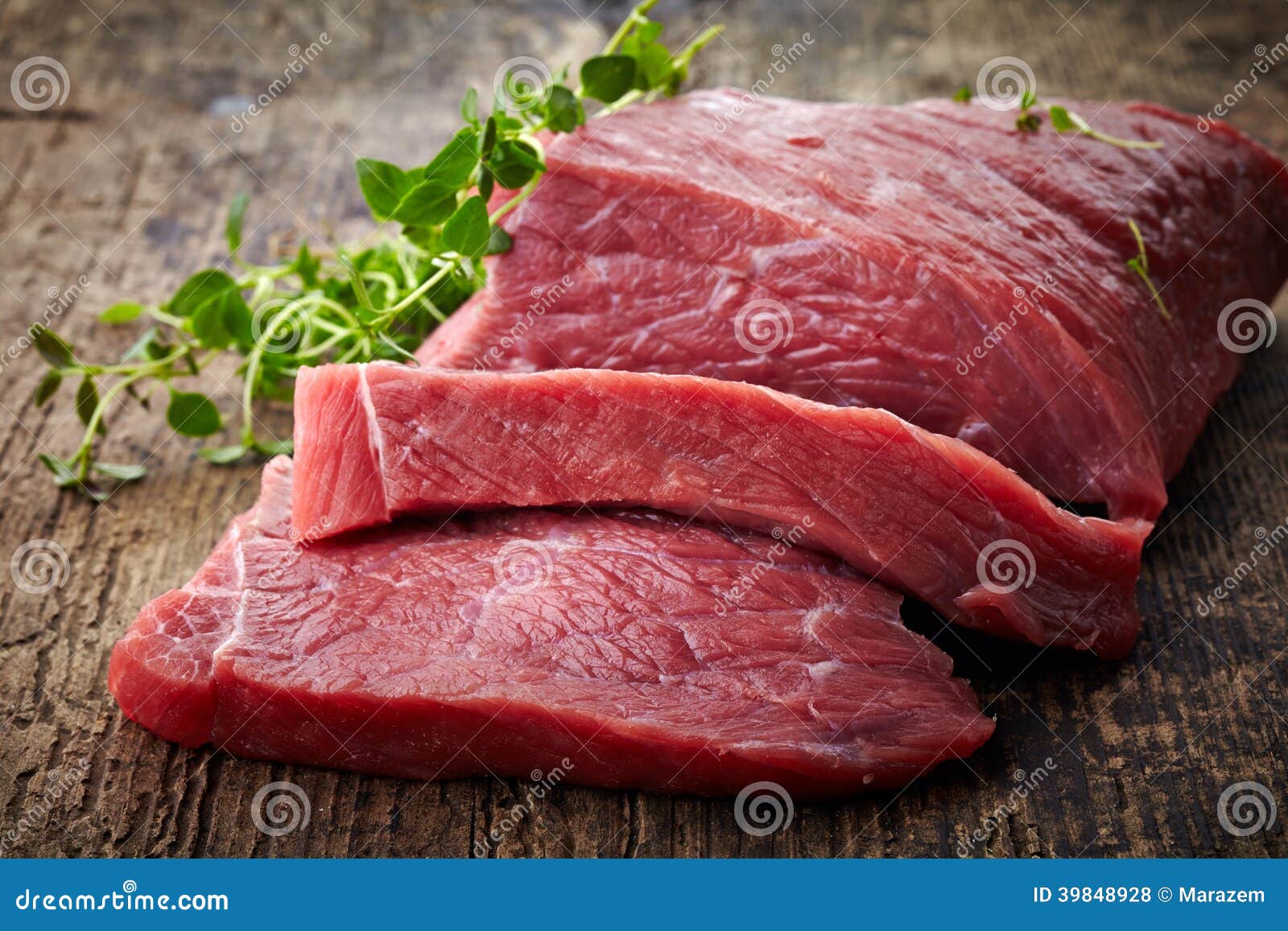Fresh raw meat stock photo. Image of dinner, food, grill - 39848928