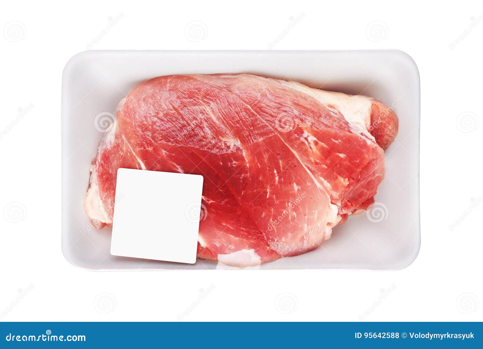 Fresh Raw Meat in package stock photo. Image of diet - 95642588