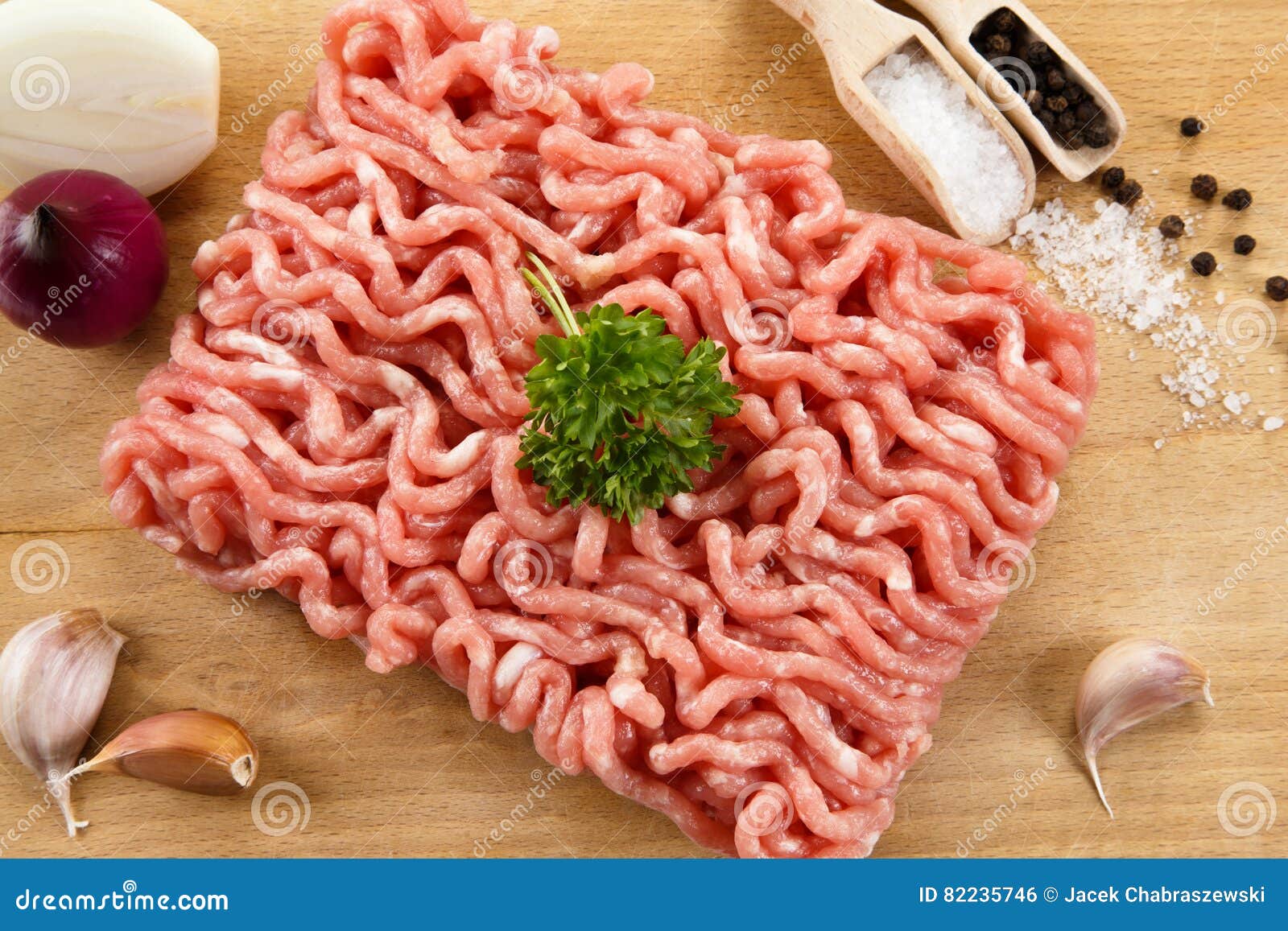 Fresh raw minced meat stock photo. Image of industry - 82235746