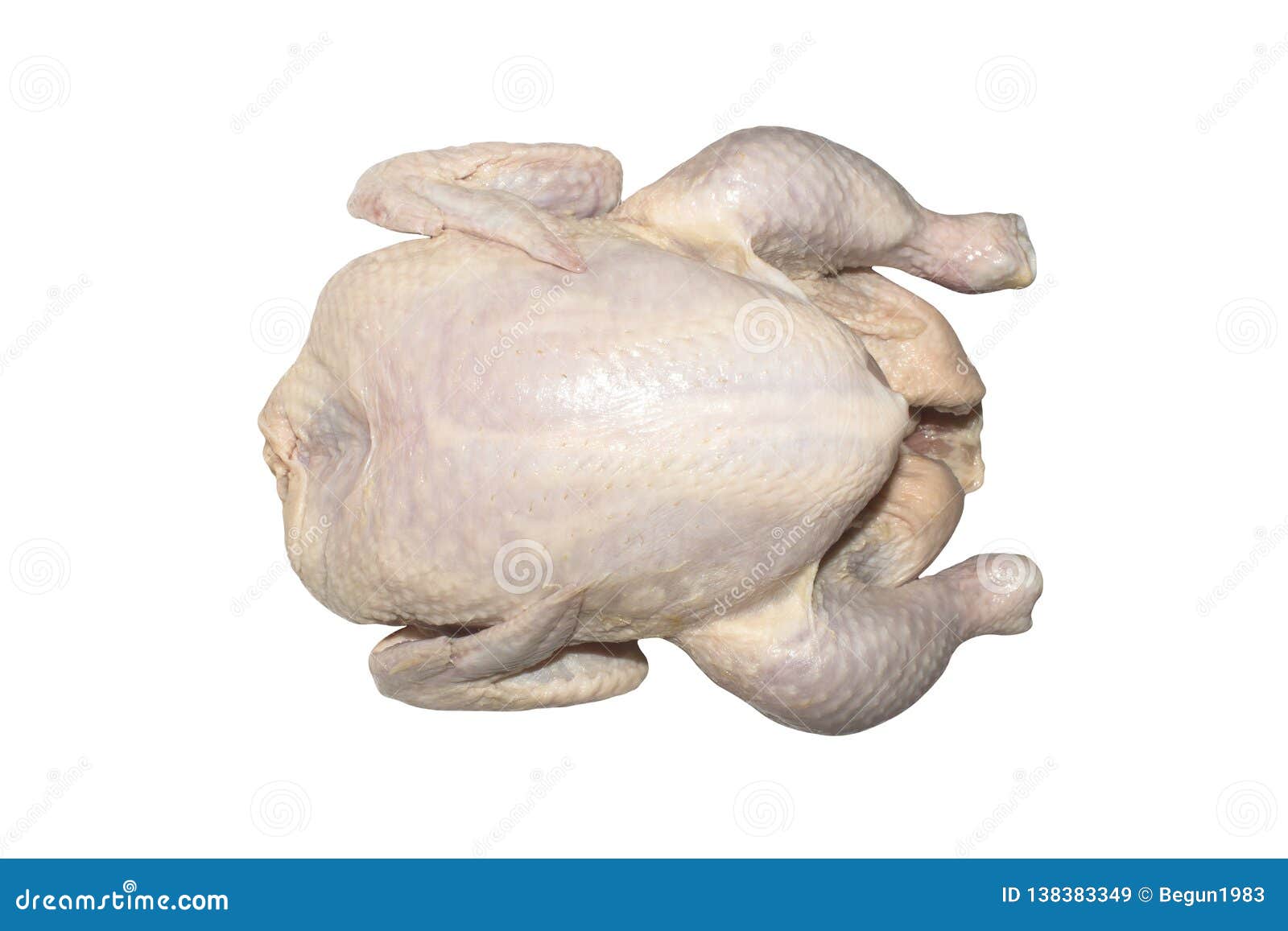 Fresh Raw Plucked Chicken Carcass. Stock Image - Image of background ...