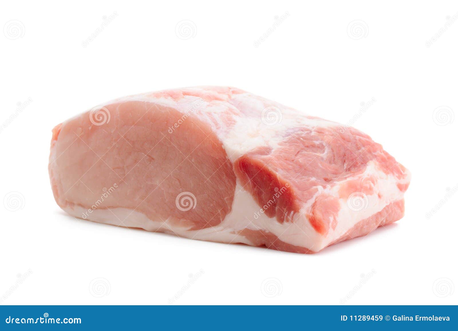 Fresh raw pork meat stock image. Image of meat, sirloin - 11289459