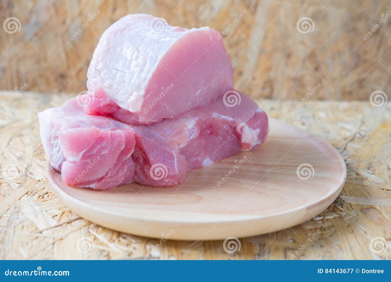 Fresh raw pork meat stock image. Image of fresh, meal - 84143677