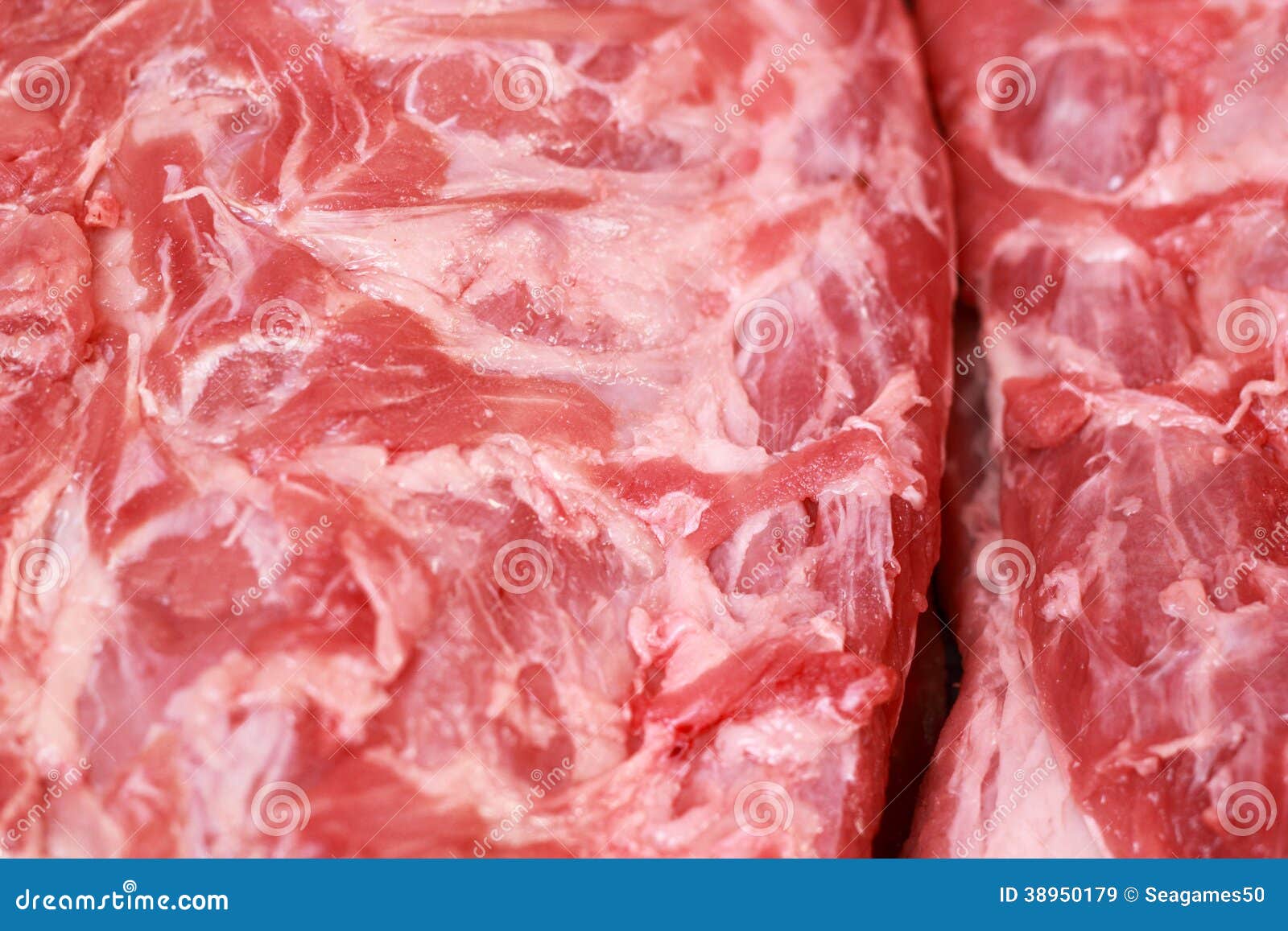Fresh Raw Pork Textured - in the Market Stock Image - Image of cooking ...