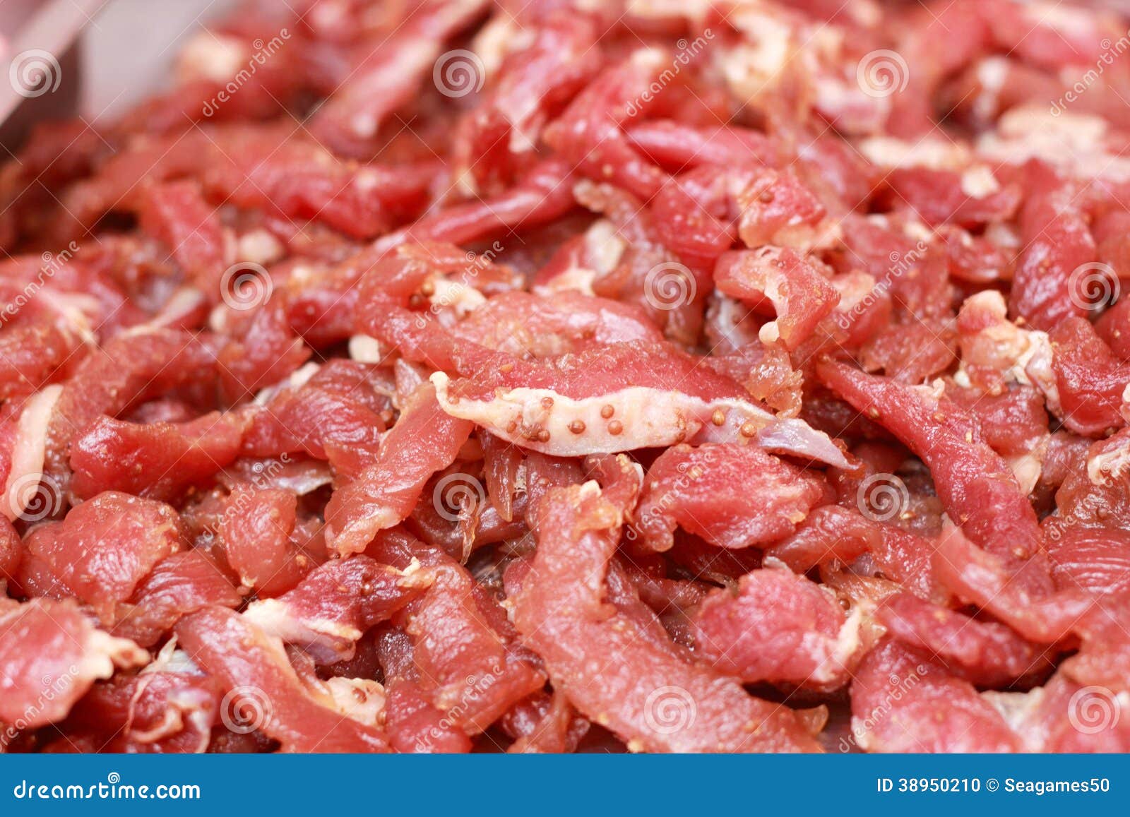 Fresh Raw Pork Textured - in the Market Stock Photo - Image of ...