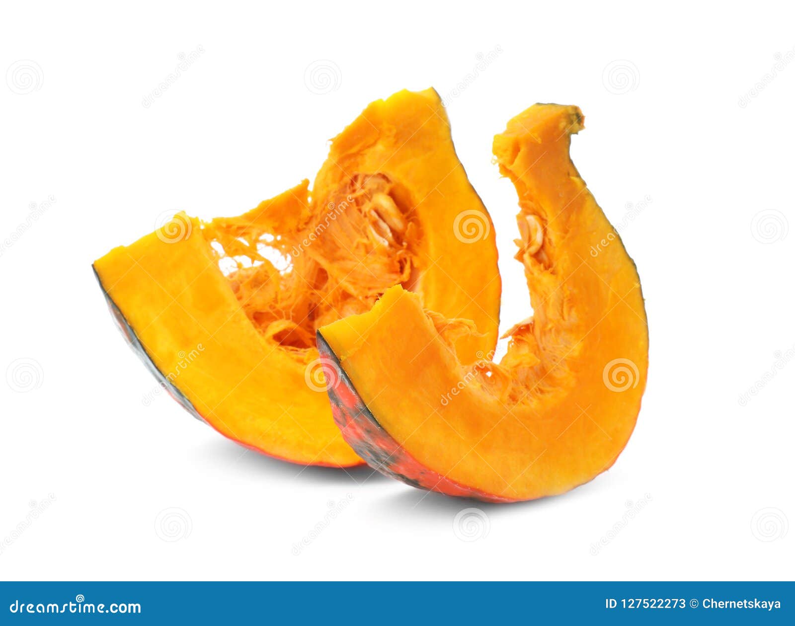 Fresh raw pumpkin slices stock image. Image of ingredient - 127522273
