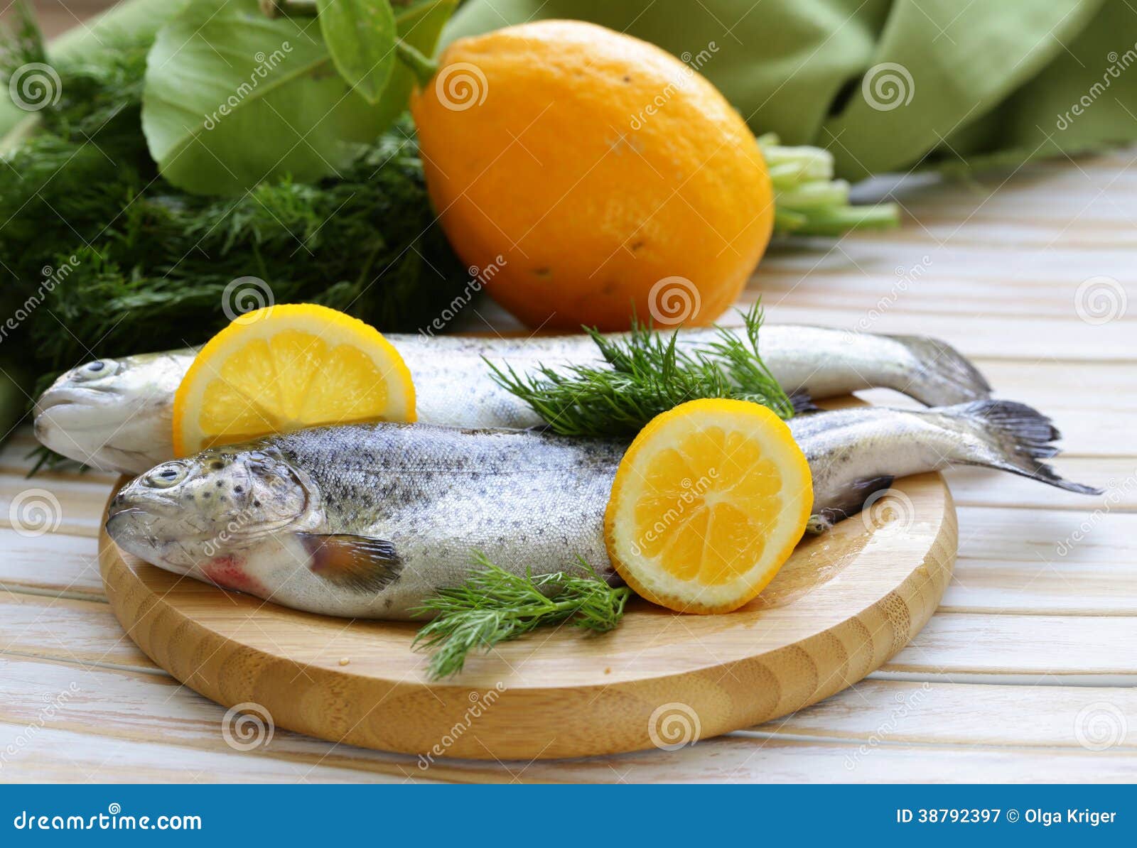 Fresh raw trout fish stock image. Image of gourmet, fish - 38792397