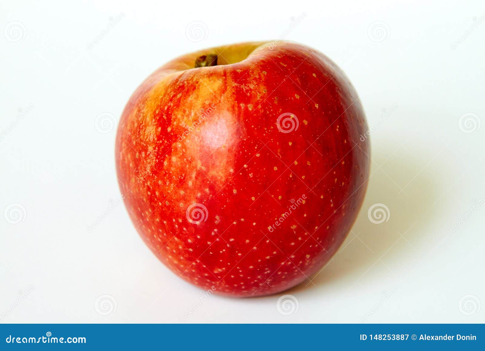 Fresh Red apple isolated stock image. Image of fresh - 148253887
