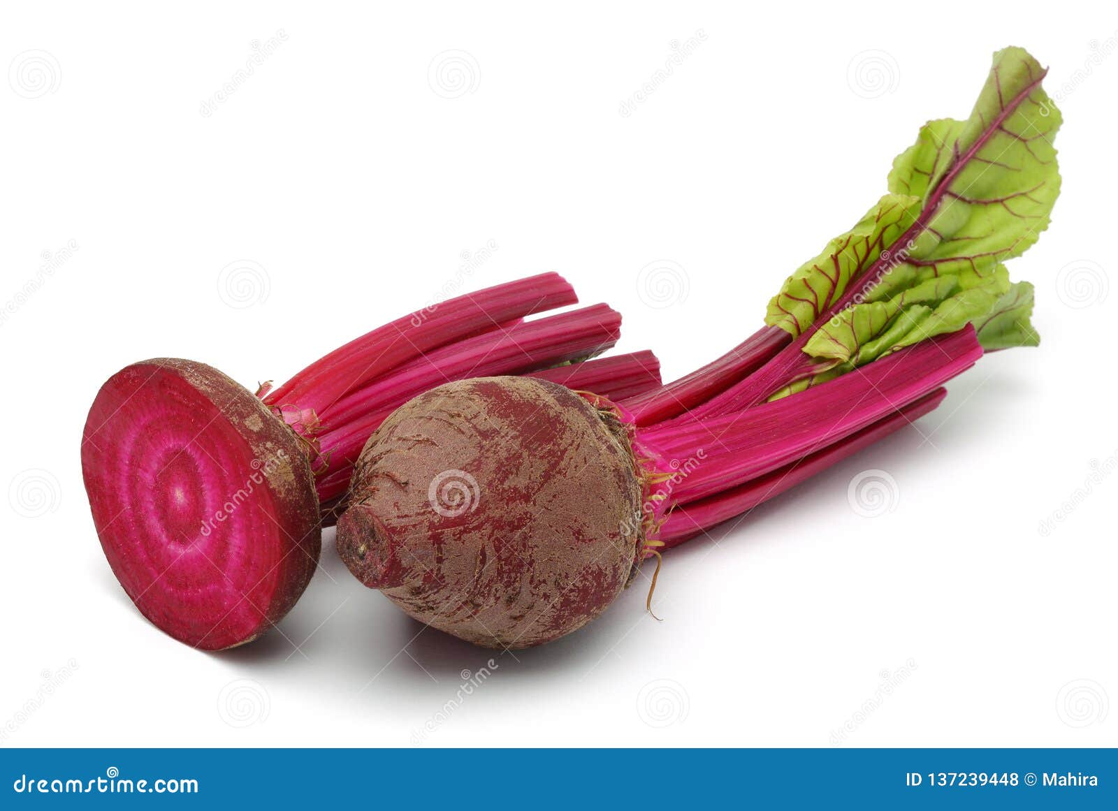 Fresh Red Beet Roots with Leaves Stock Photo - Image of stack, fresh ...