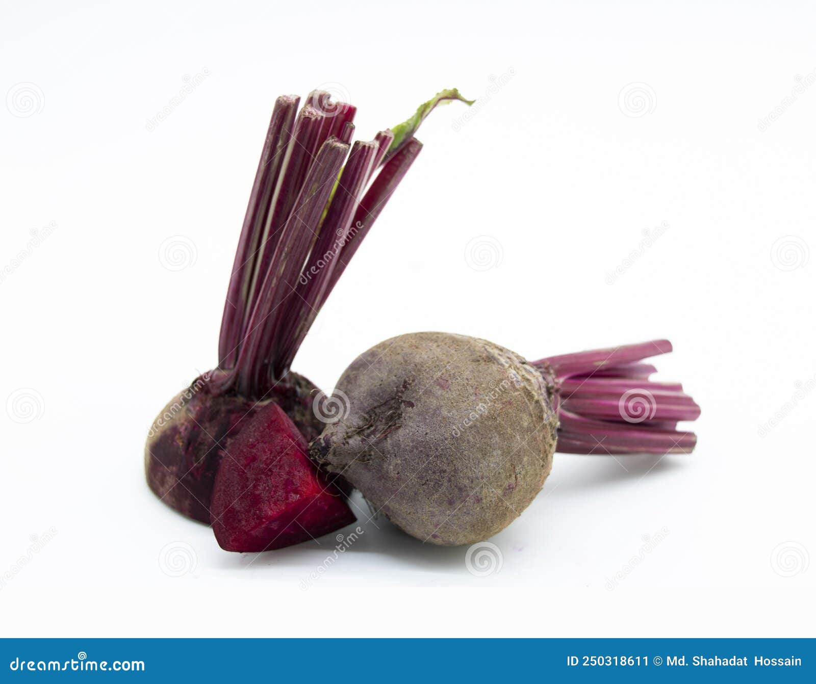 Fresh Red Beets or Beetroots Isolated on White Background Stock Image ...
