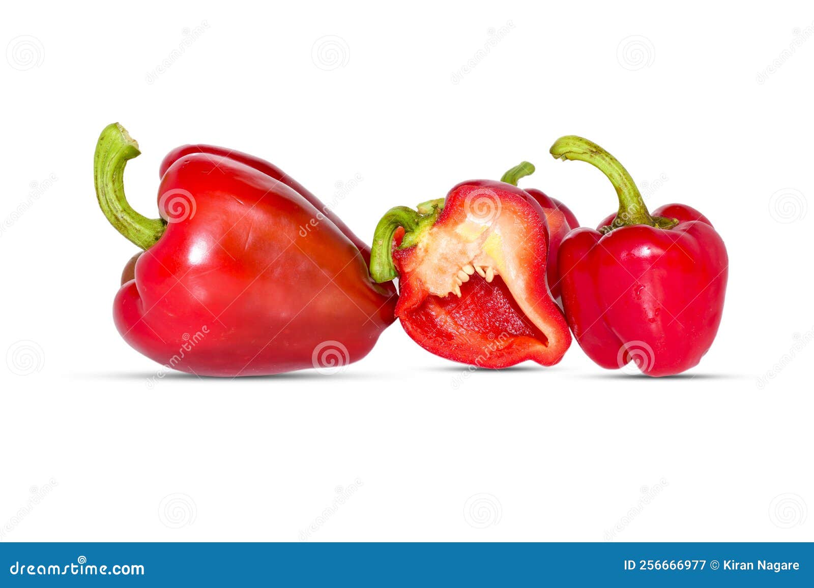 Fresh Red Bell Pepper ( Capsicum ) Stock Image - Image of healthy ...