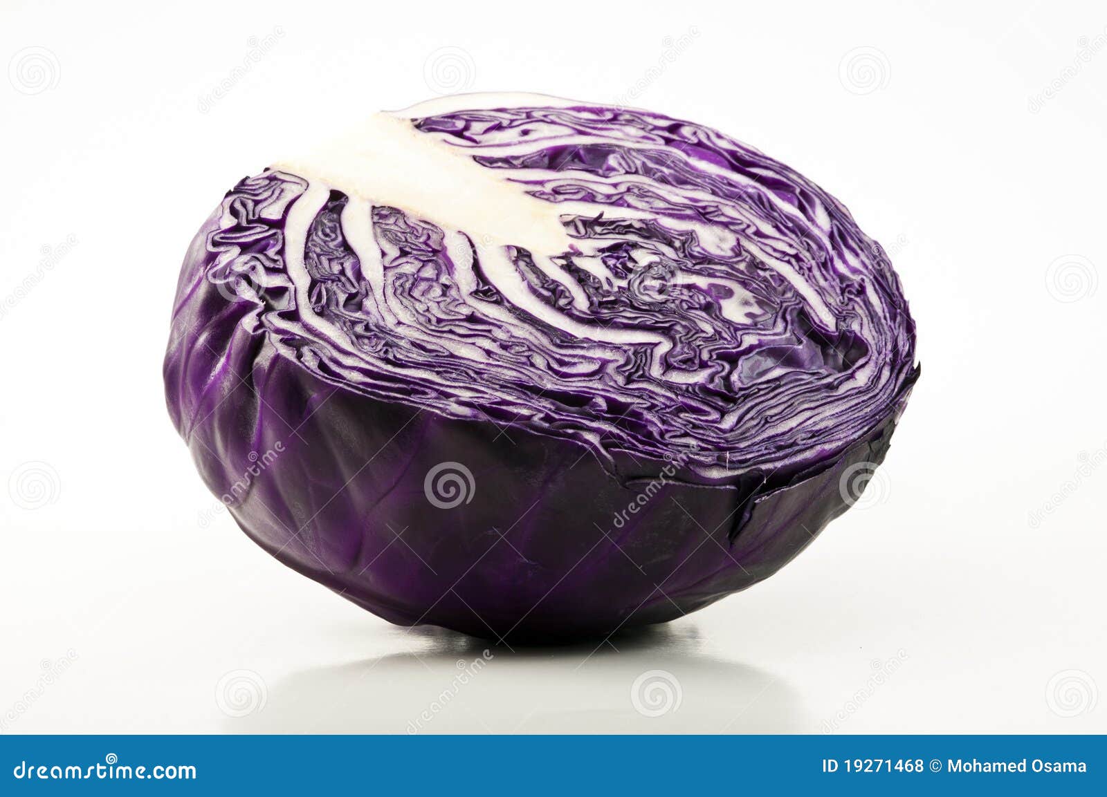 Fresh Red Cabbage Half stock photo. Image of close, halves - 19271468
