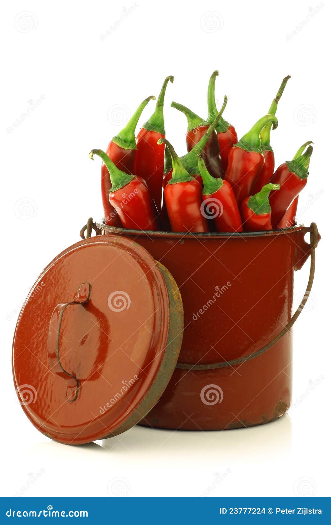 Fresh red chili peppers stock photo. Image of gourmet - 23777224