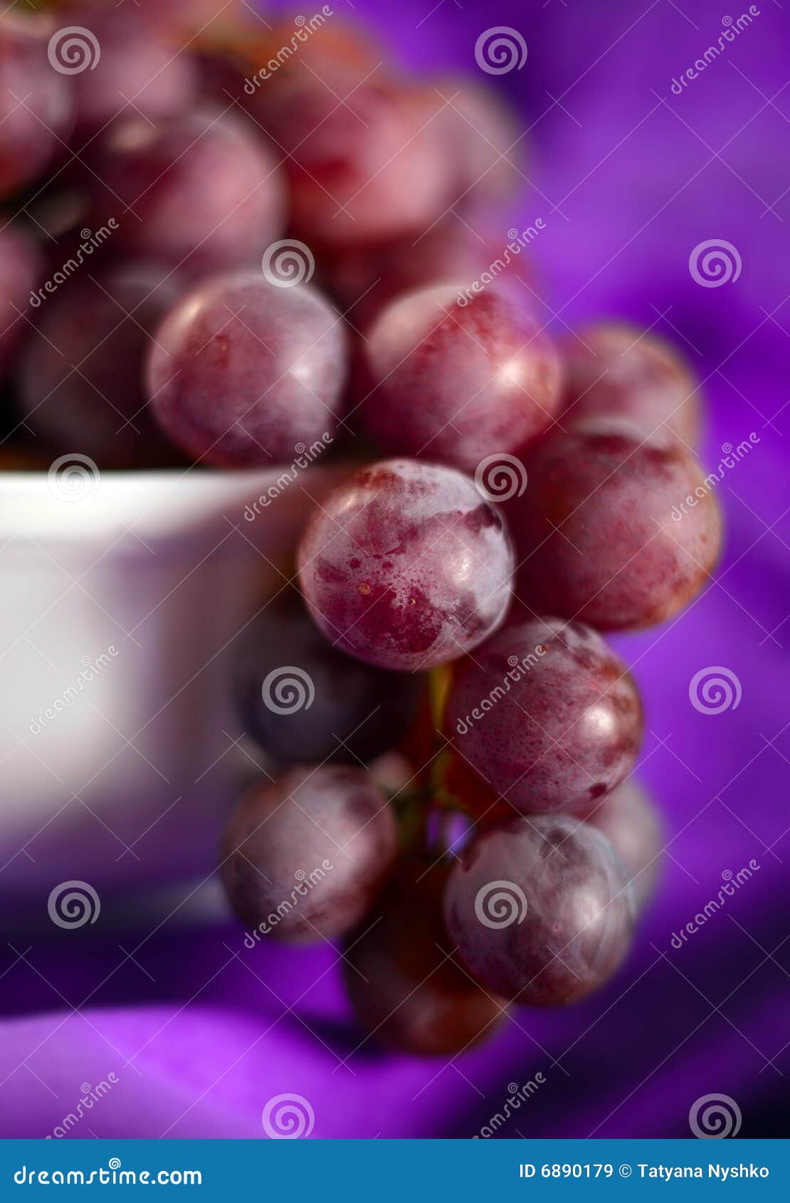 Fresh red grape stock image. Image of close, wine, grape - 6890179