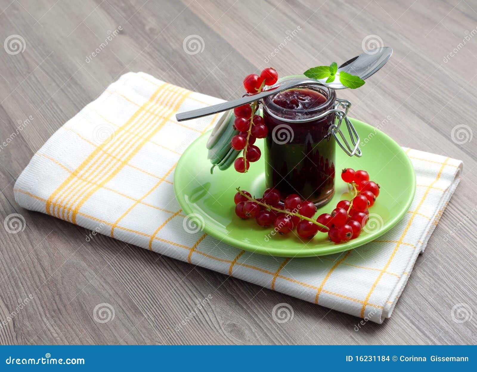 Fresh red jam stock photo. Image of breakfast, food, home - 16231184