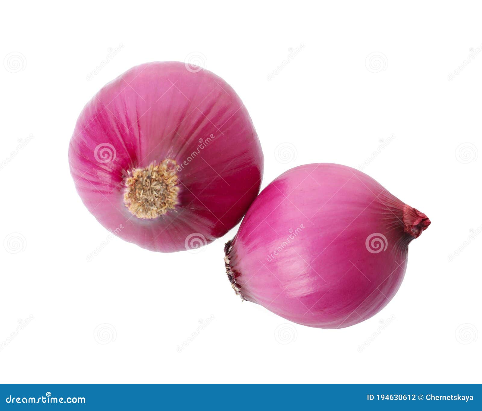 Fresh Red Onion Bulbs Isolated Stock Photo - Image of onion, culinary ...