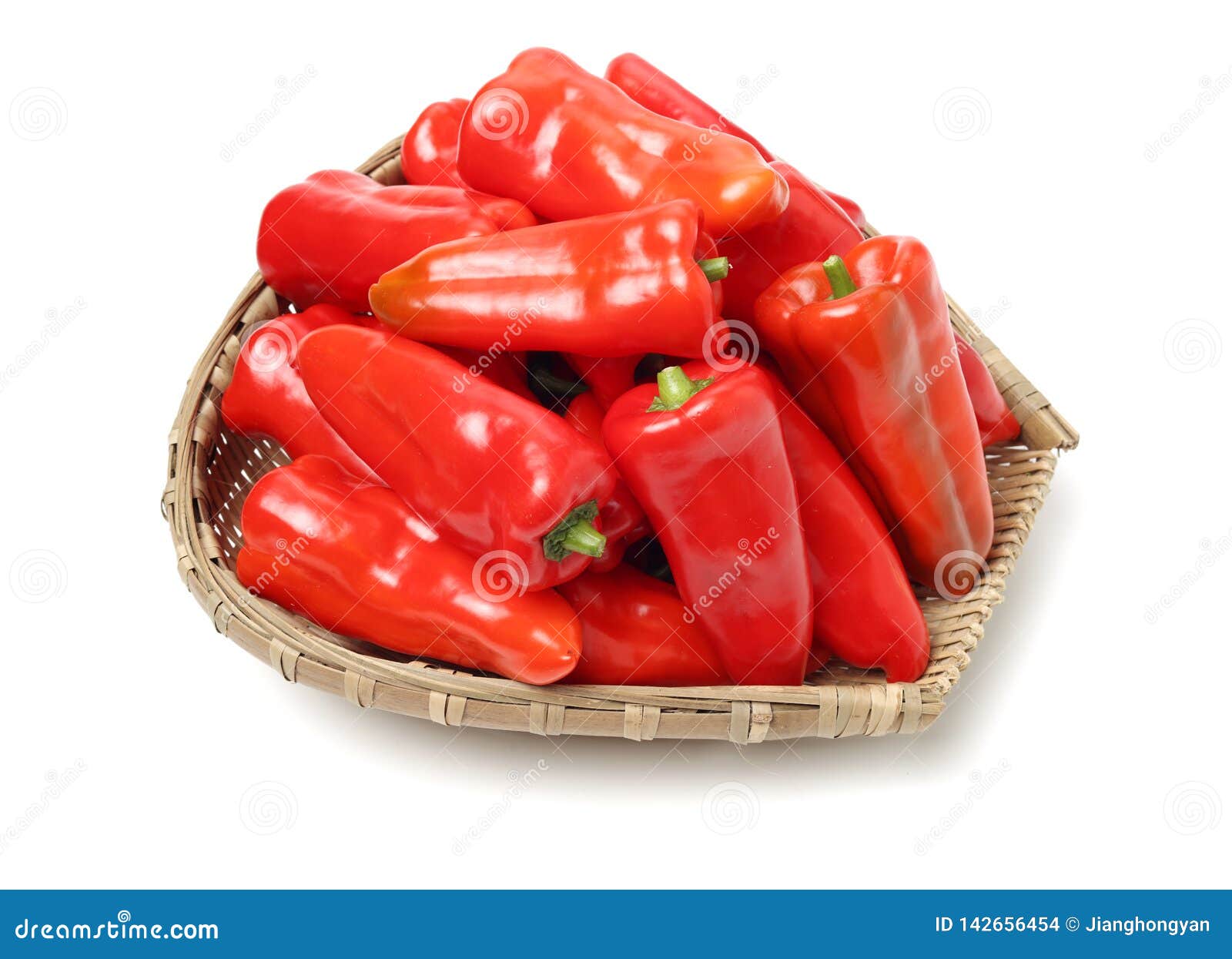 Fresh red pepper stock photo. Image of food, green, closeup - 142656454