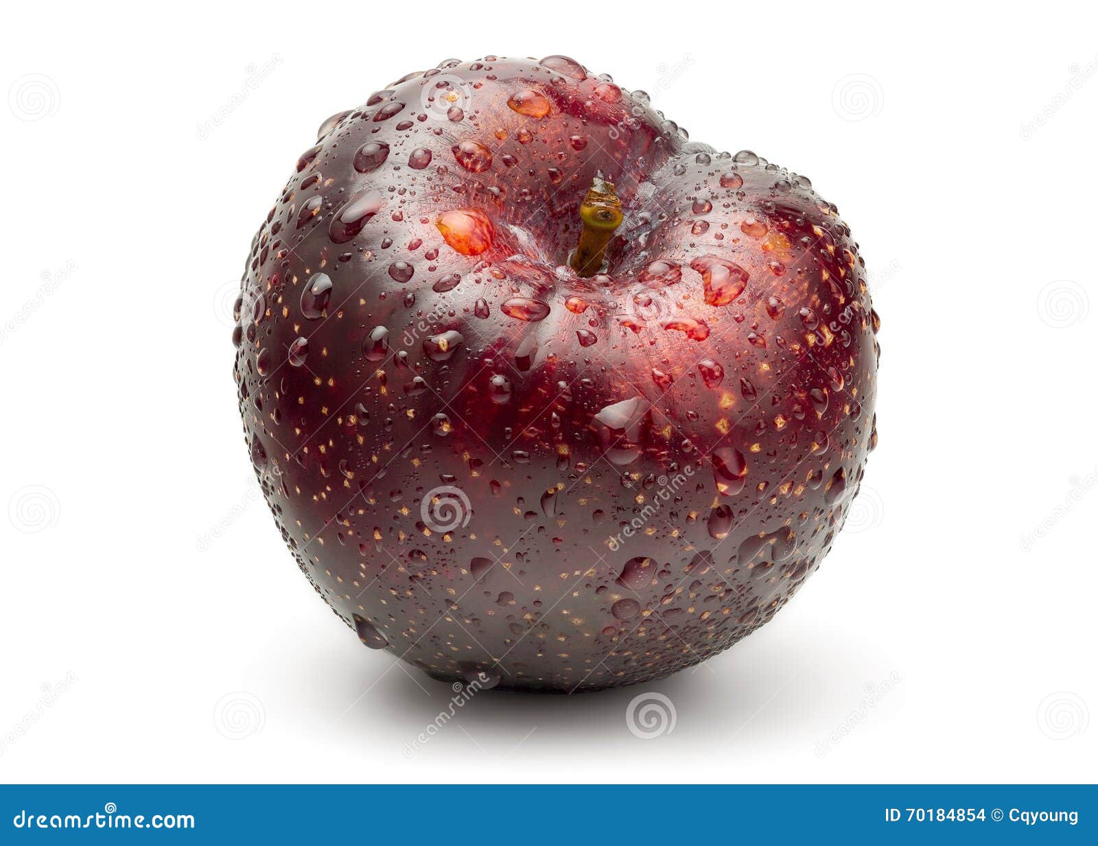 Fresh Red Plum stock photo. Image of plum, focus, lifestyle - 70184854