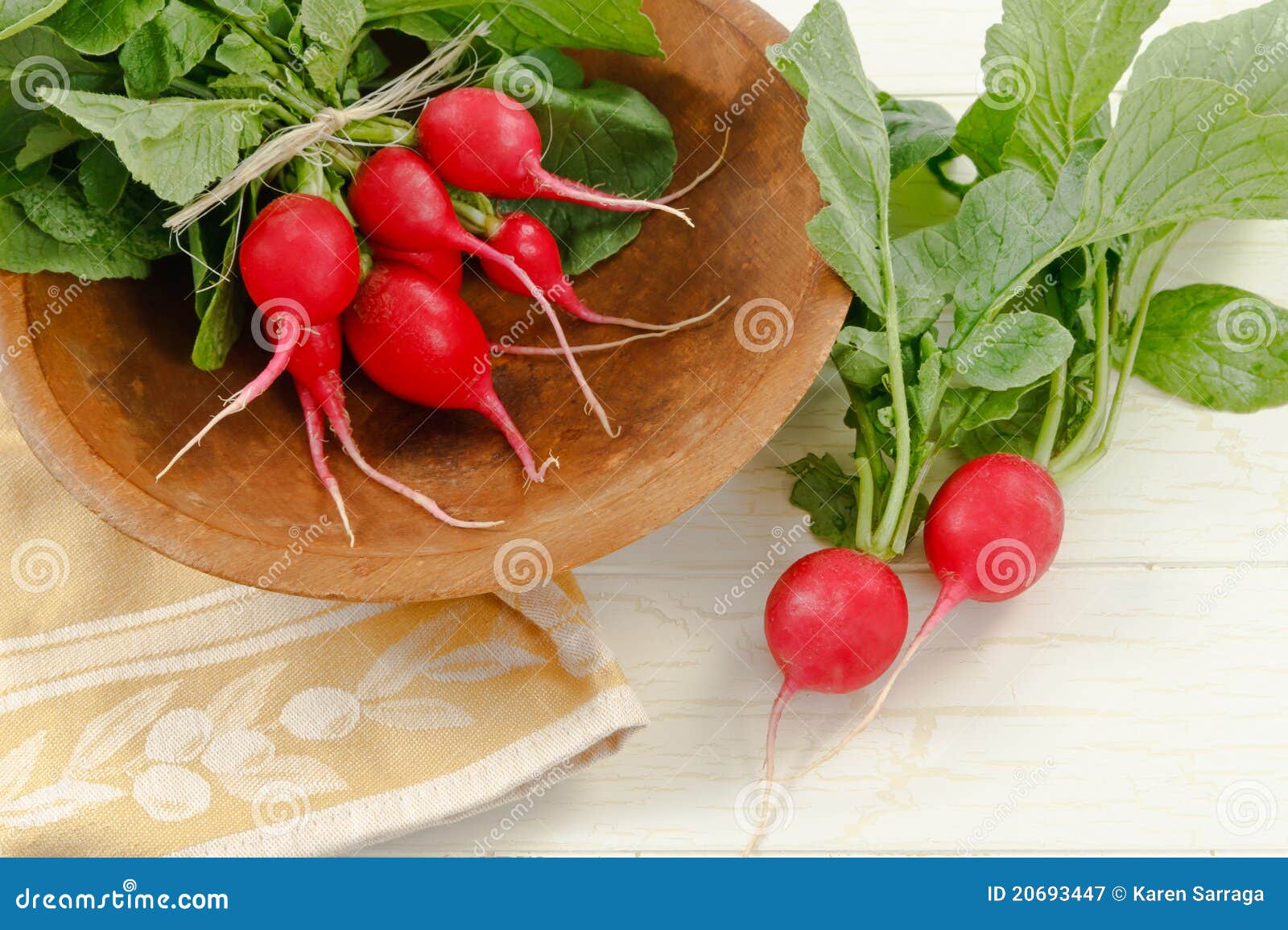 Fresh Red Radishes stock image. Image of healthy, vegetarian - 20693447