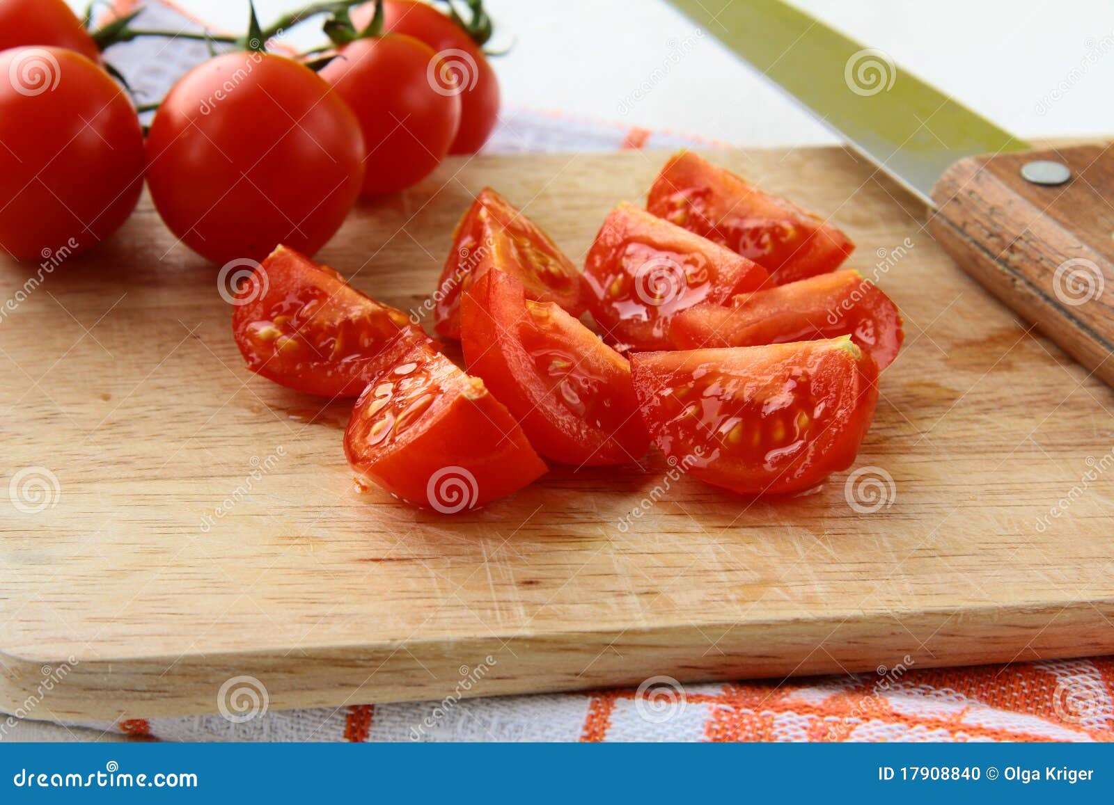 Fresh red sliced tomatoes stock photo. Image of still - 17908840