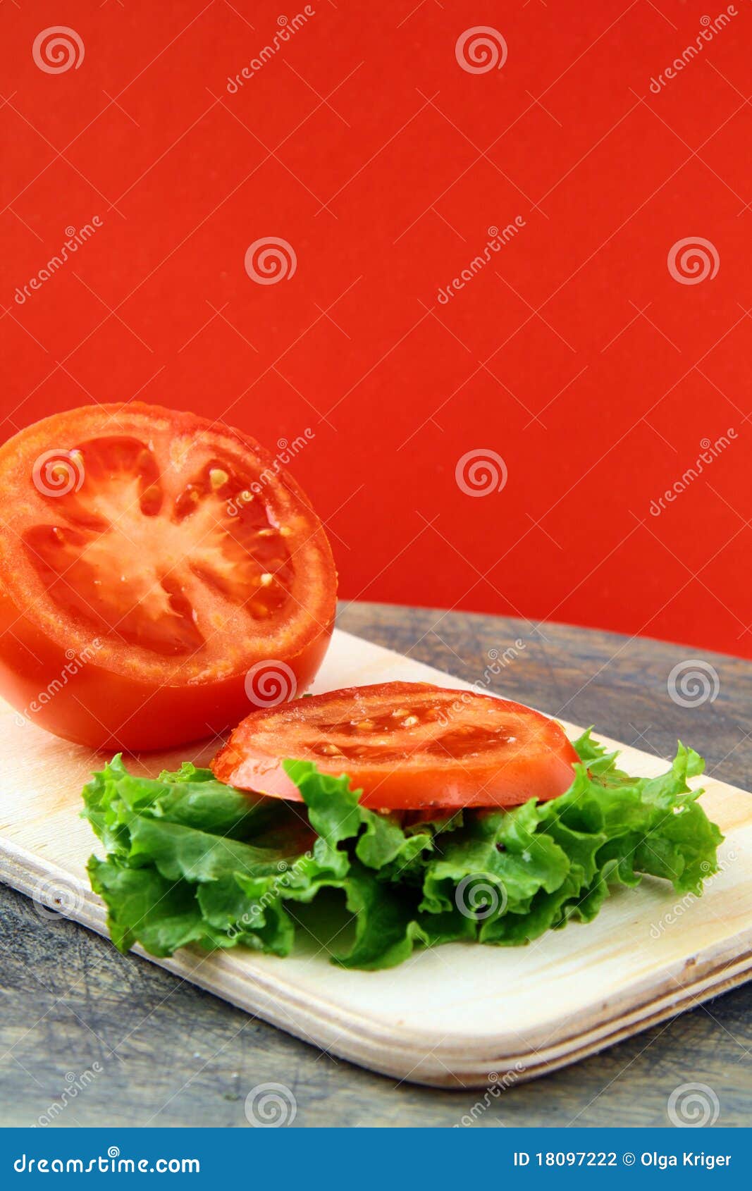 Fresh red sliced tomatoes stock photo. Image of full - 18097222