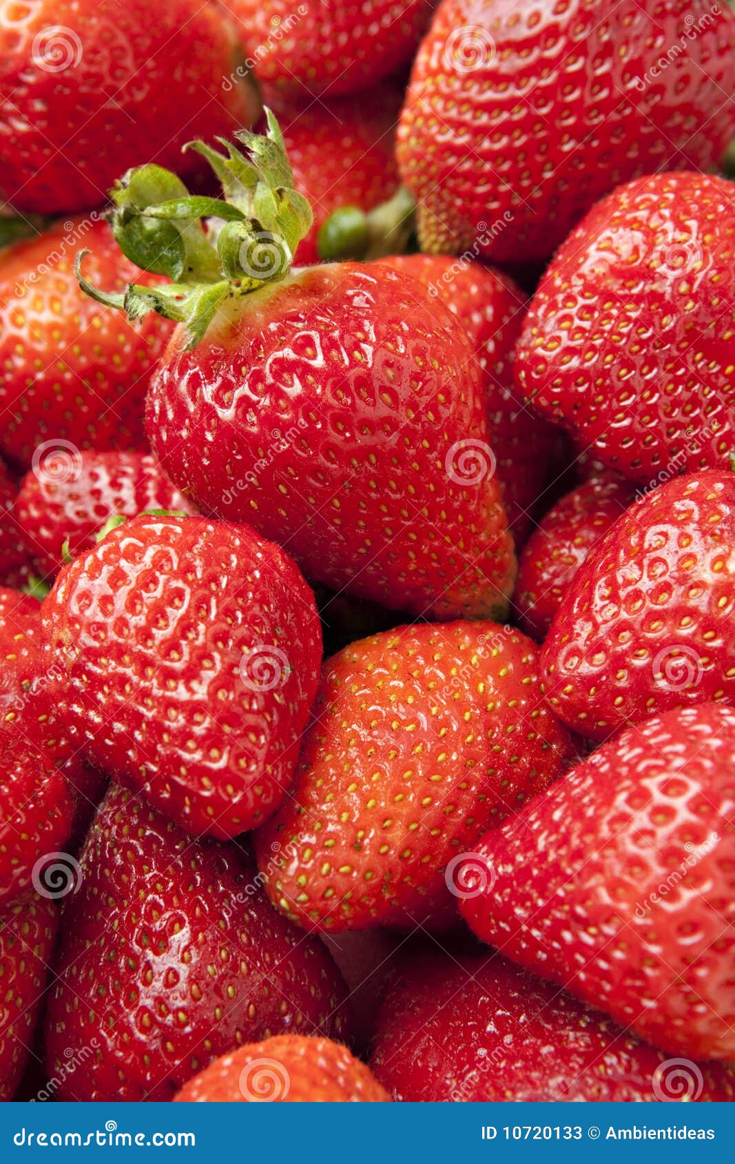 Fresh Red Strawberry stock image. Image of health, snack - 10720133